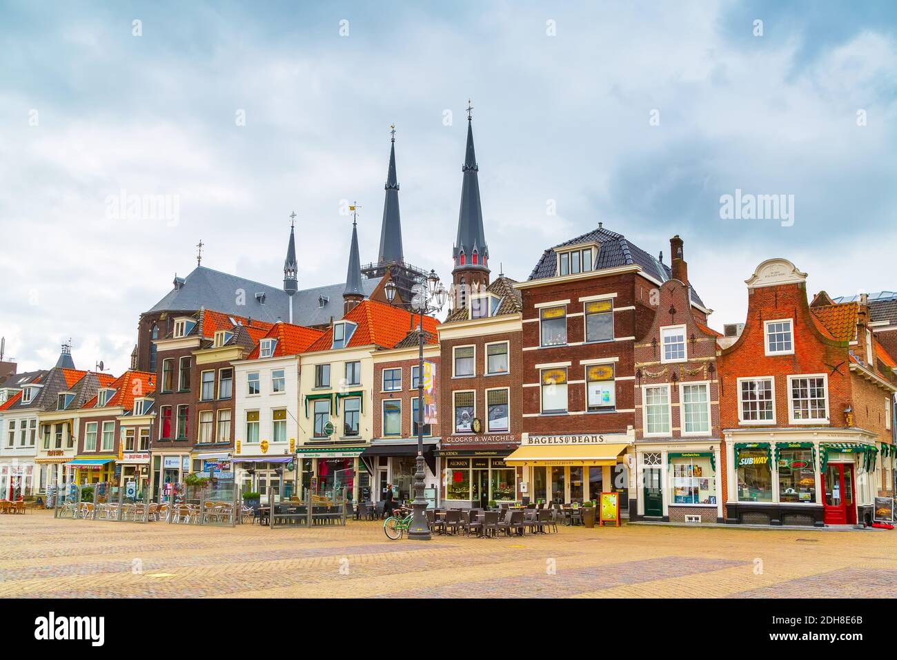 Delft spring house hi-res stock photography and images - Alamy