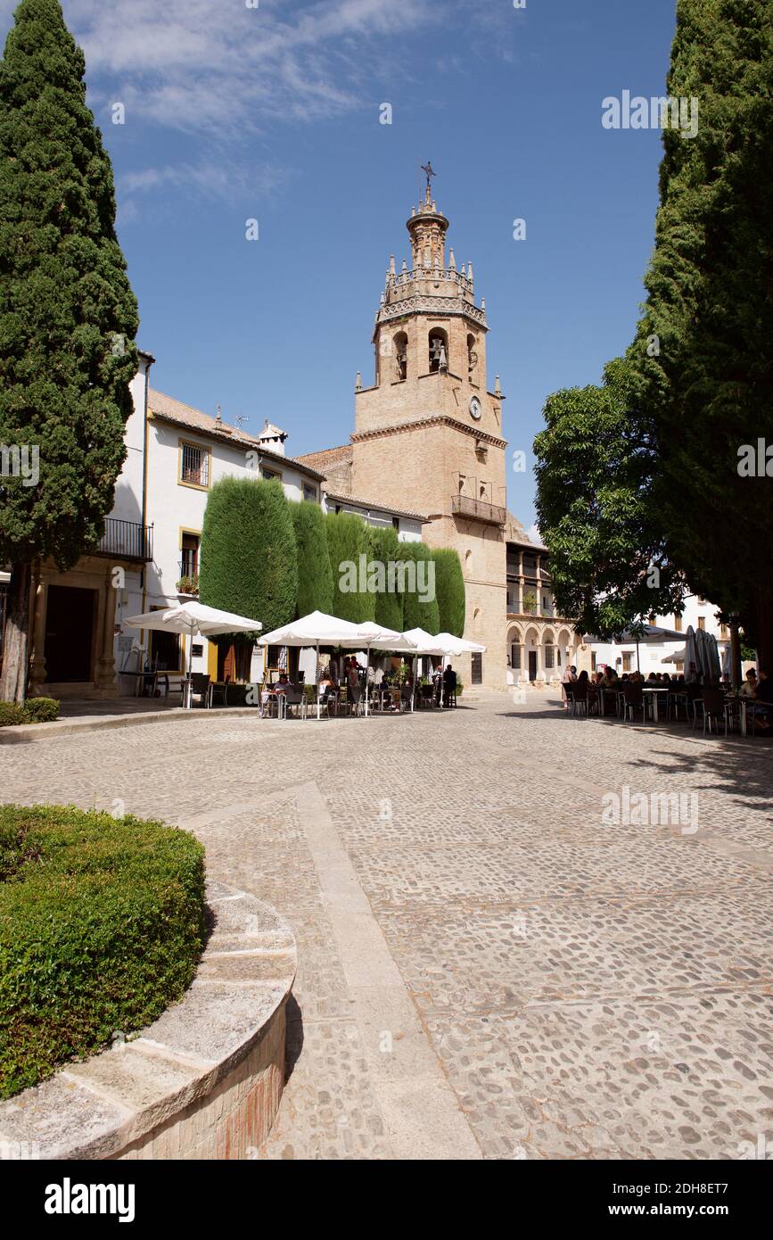 Iglesia de santa maría la mayor ronda hi-res stock photography and ...