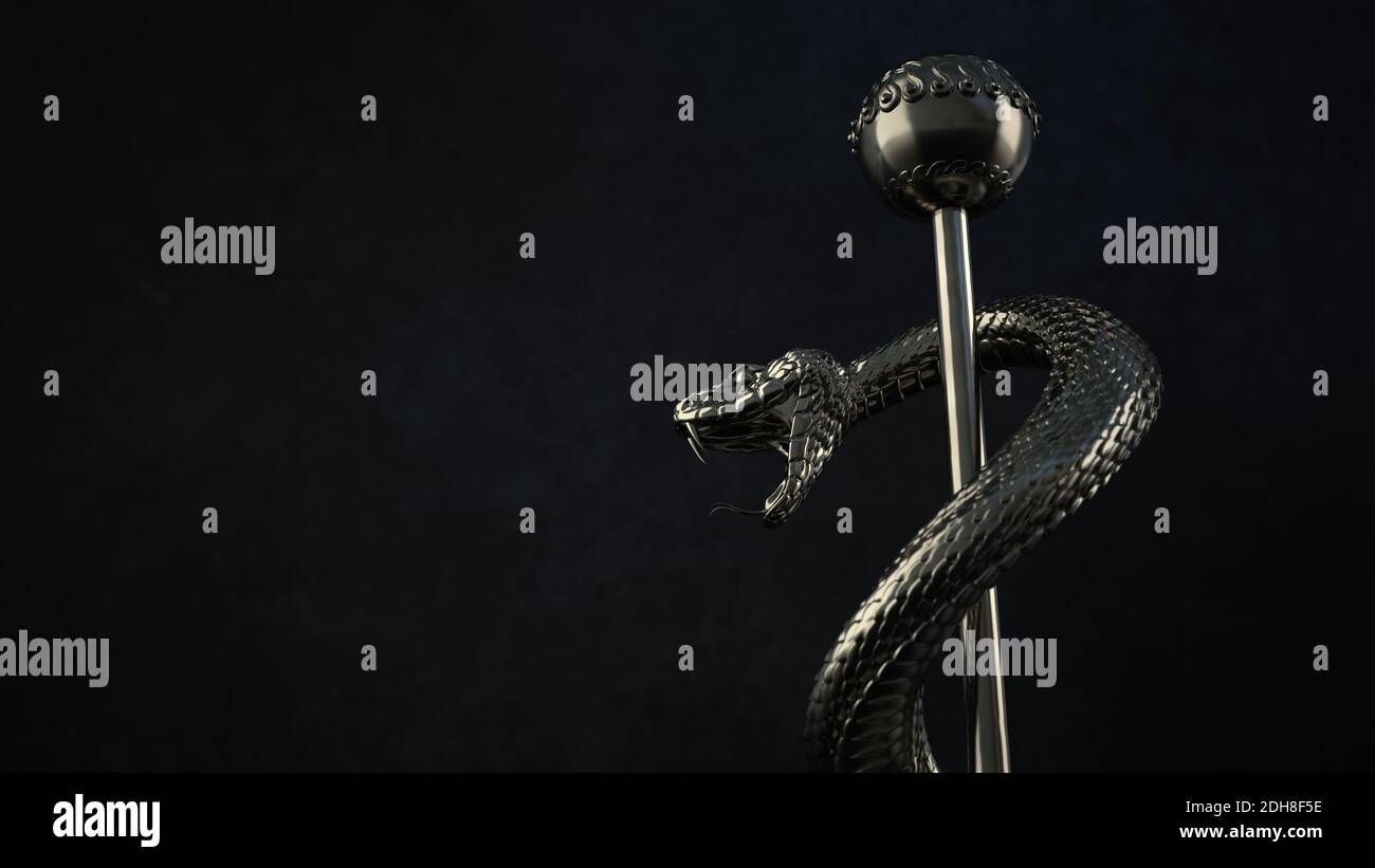 Caduceus, Snake And Staff High Resolution Stock Photography and Images ...