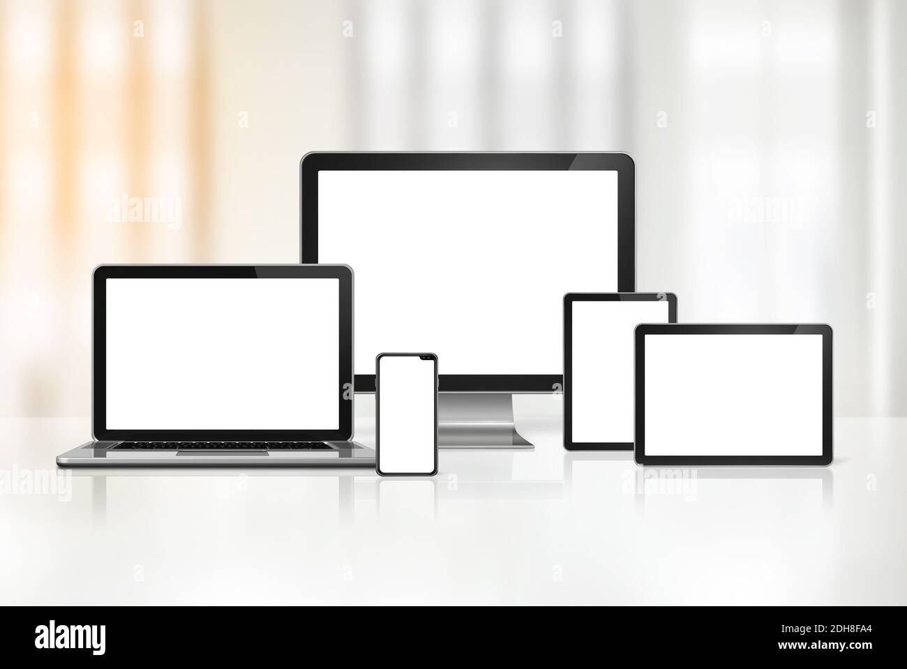 3d computer laptop mobile phone hi-res stock photography and images - Alamy