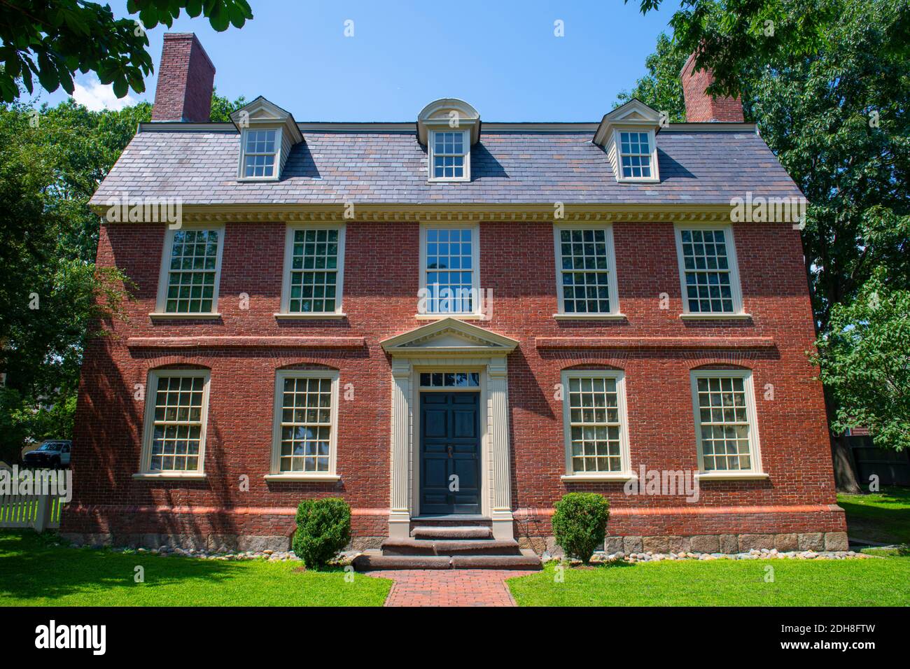 Captain Richard Derby House at 168 Derby Street in Salem Maritime ...