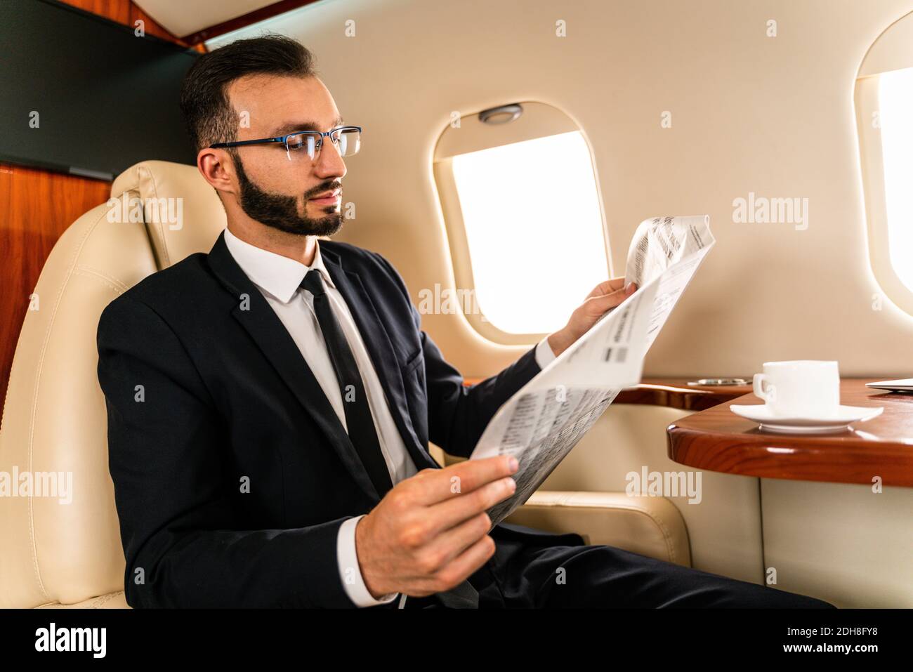 First airplane newspaper hi-res stock photography and images - Alamy