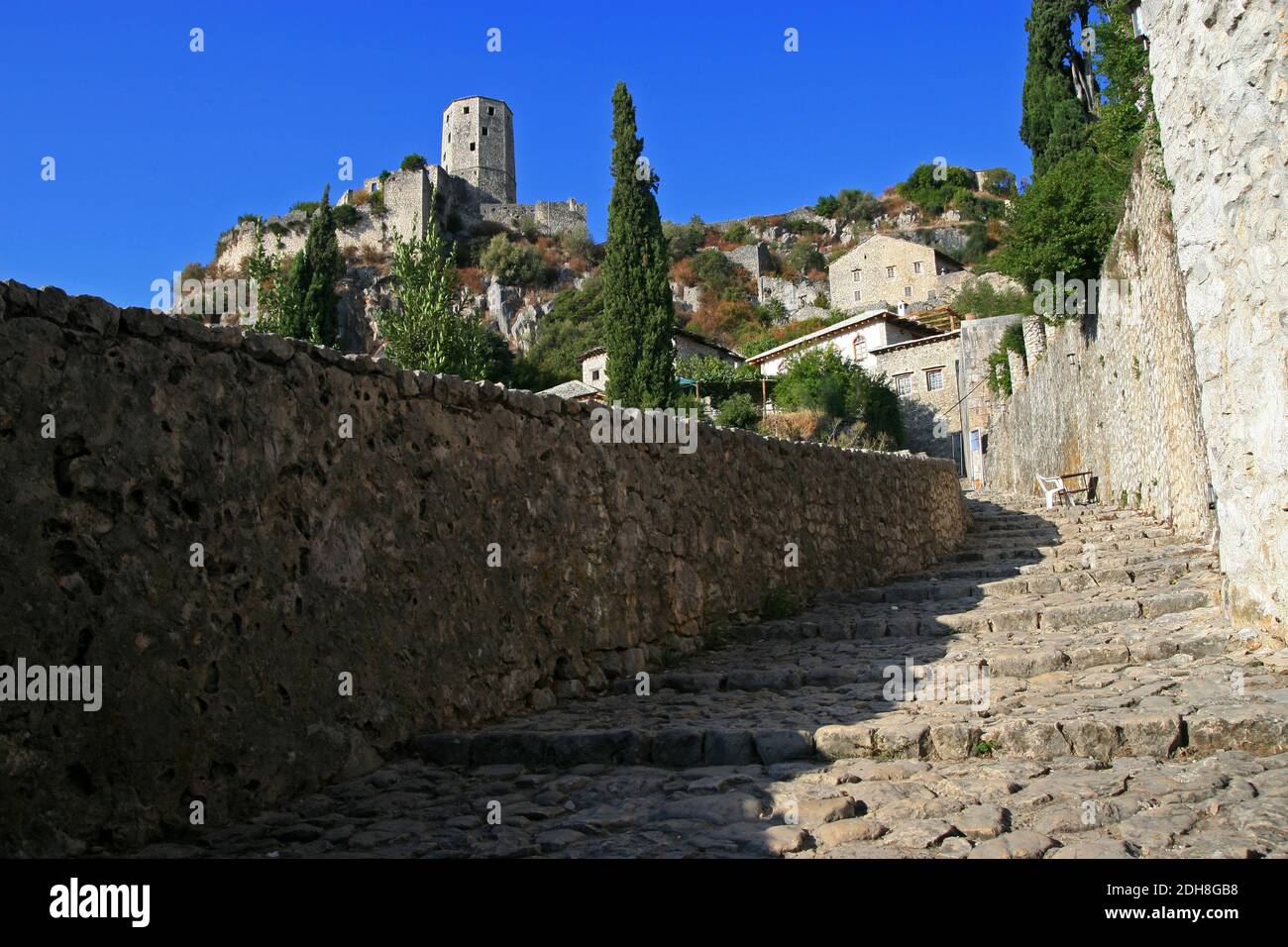Fort Kula, Pocitelj, Bosnia and Herzegovina Stock Photo - Alamy