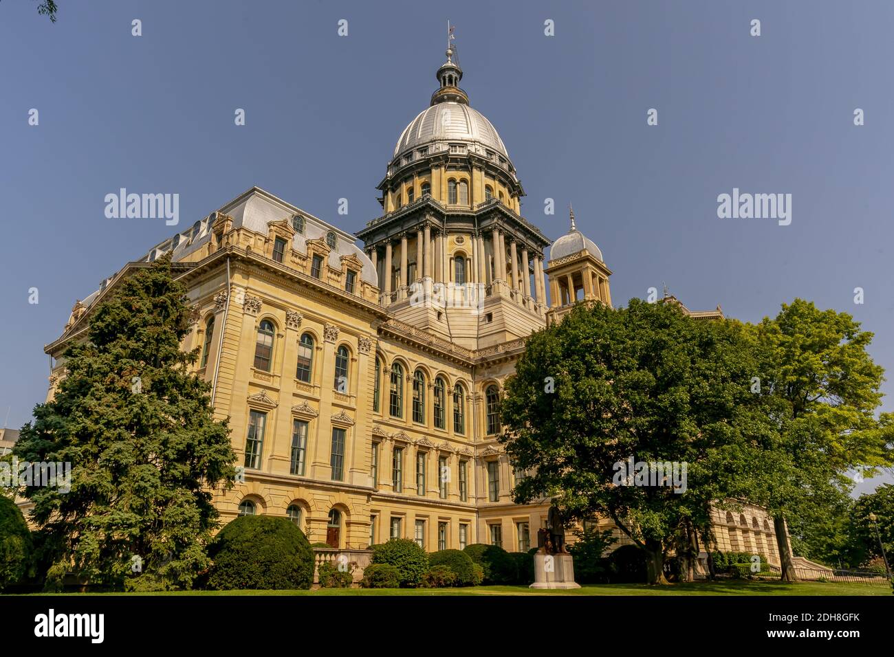 Illinois state capitol building hi-res stock photography and images - Alamy
