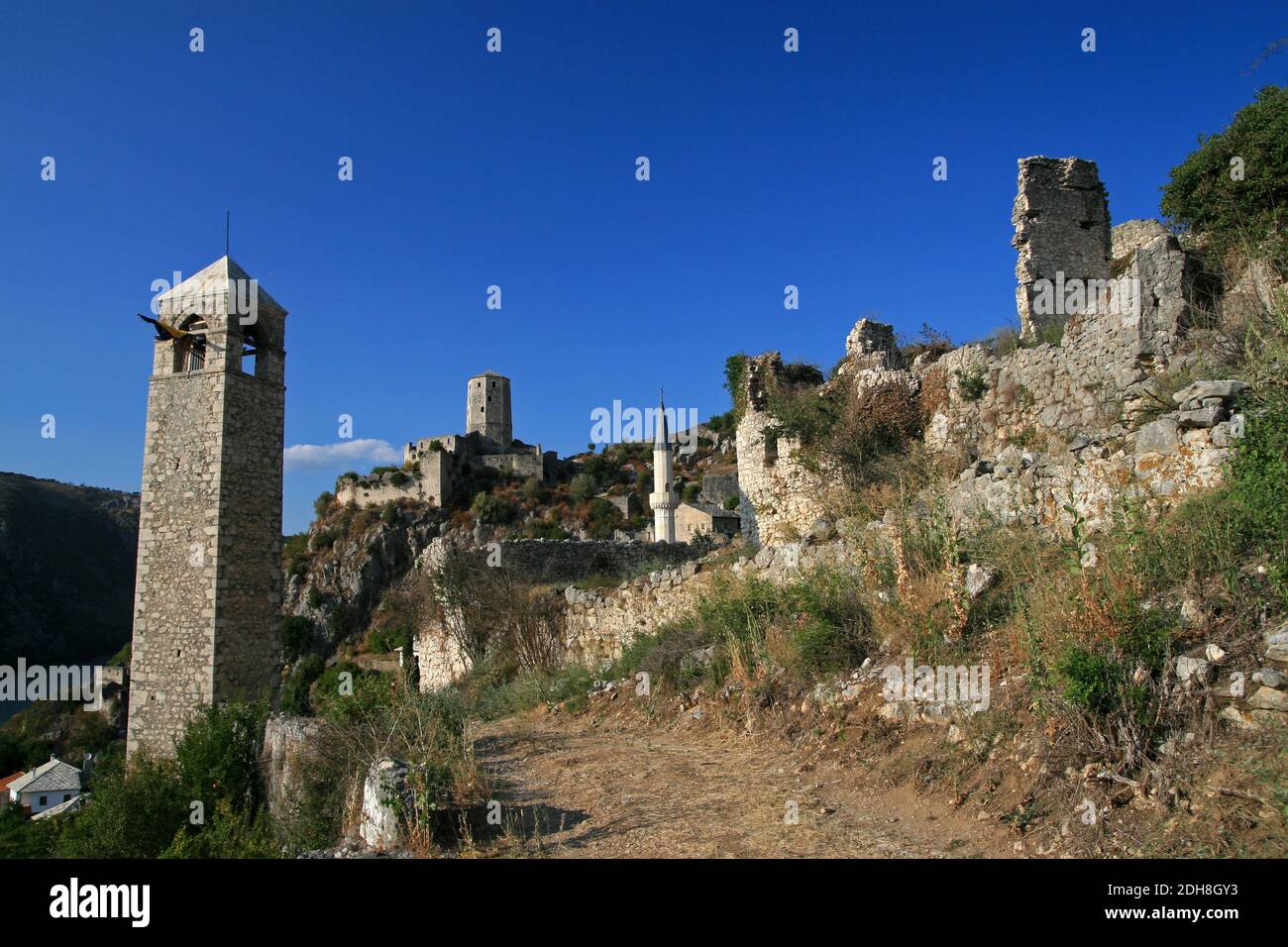 Fort Kula, Pocitelj, Bosnia and Herzegovina Stock Photo - Alamy