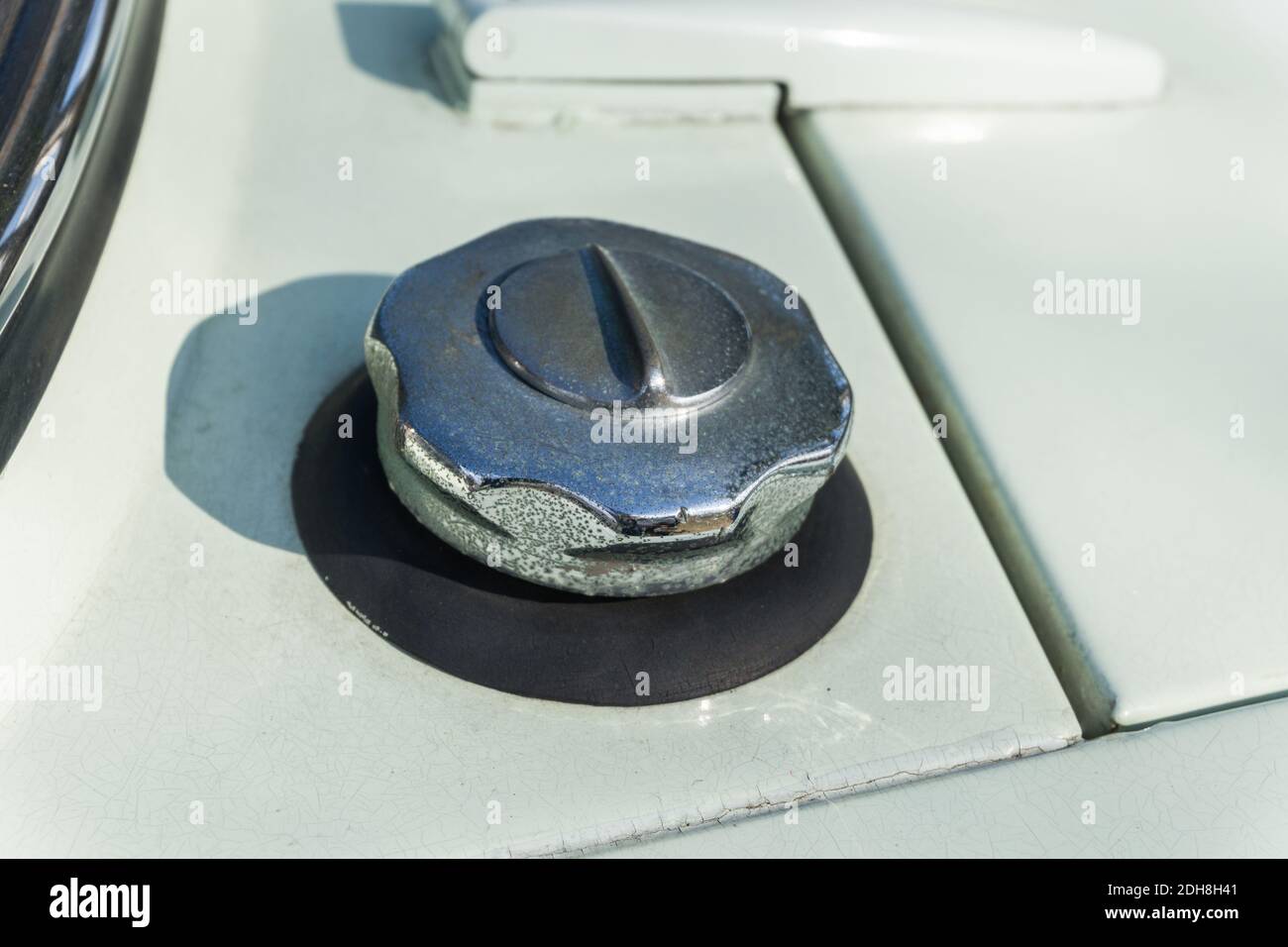 Chrome petrol cap hi-res stock photography and images - Alamy