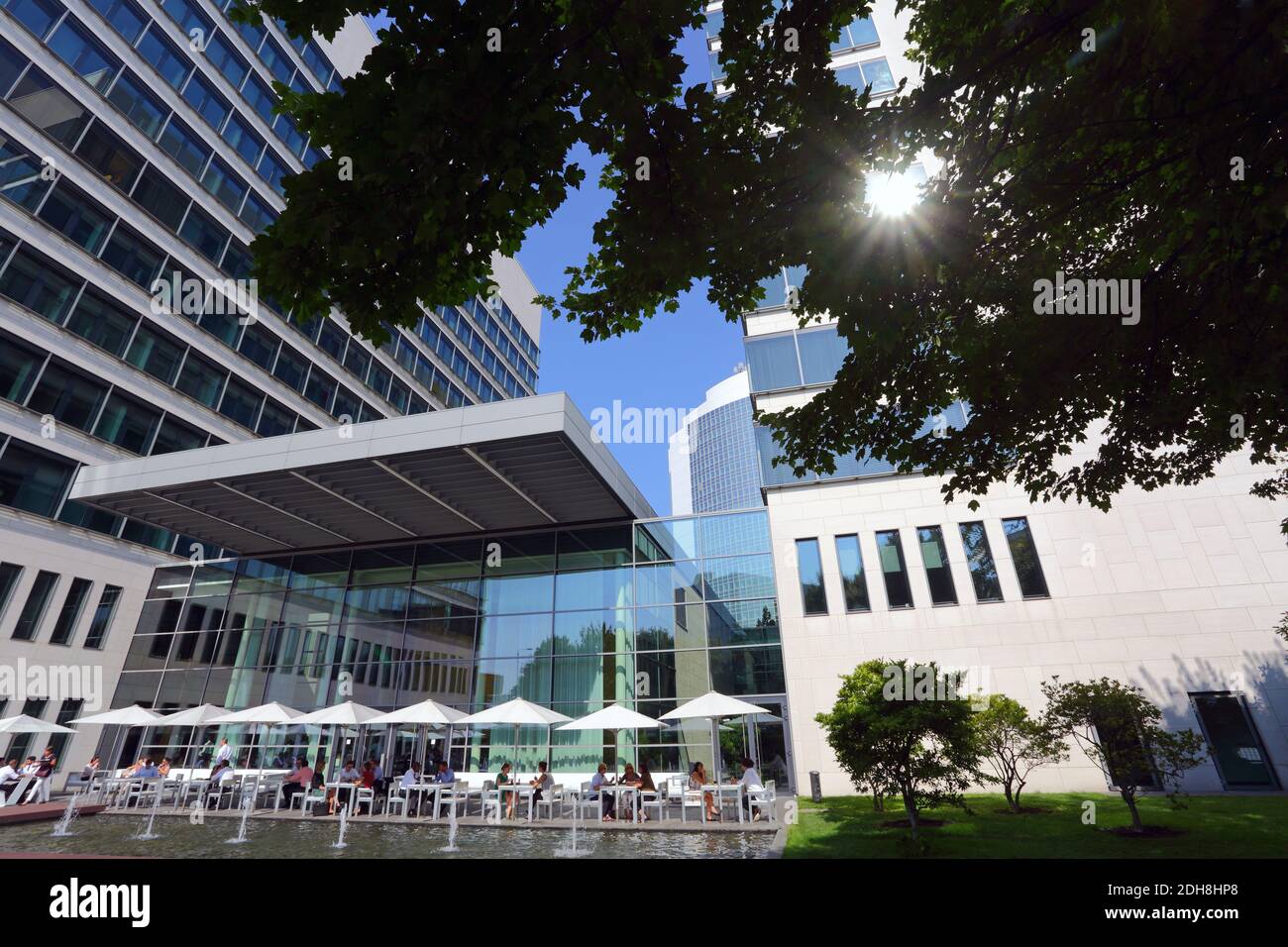 Ernst & Young building in Eschborn , Hesse , Germany ,Europe Stock ...