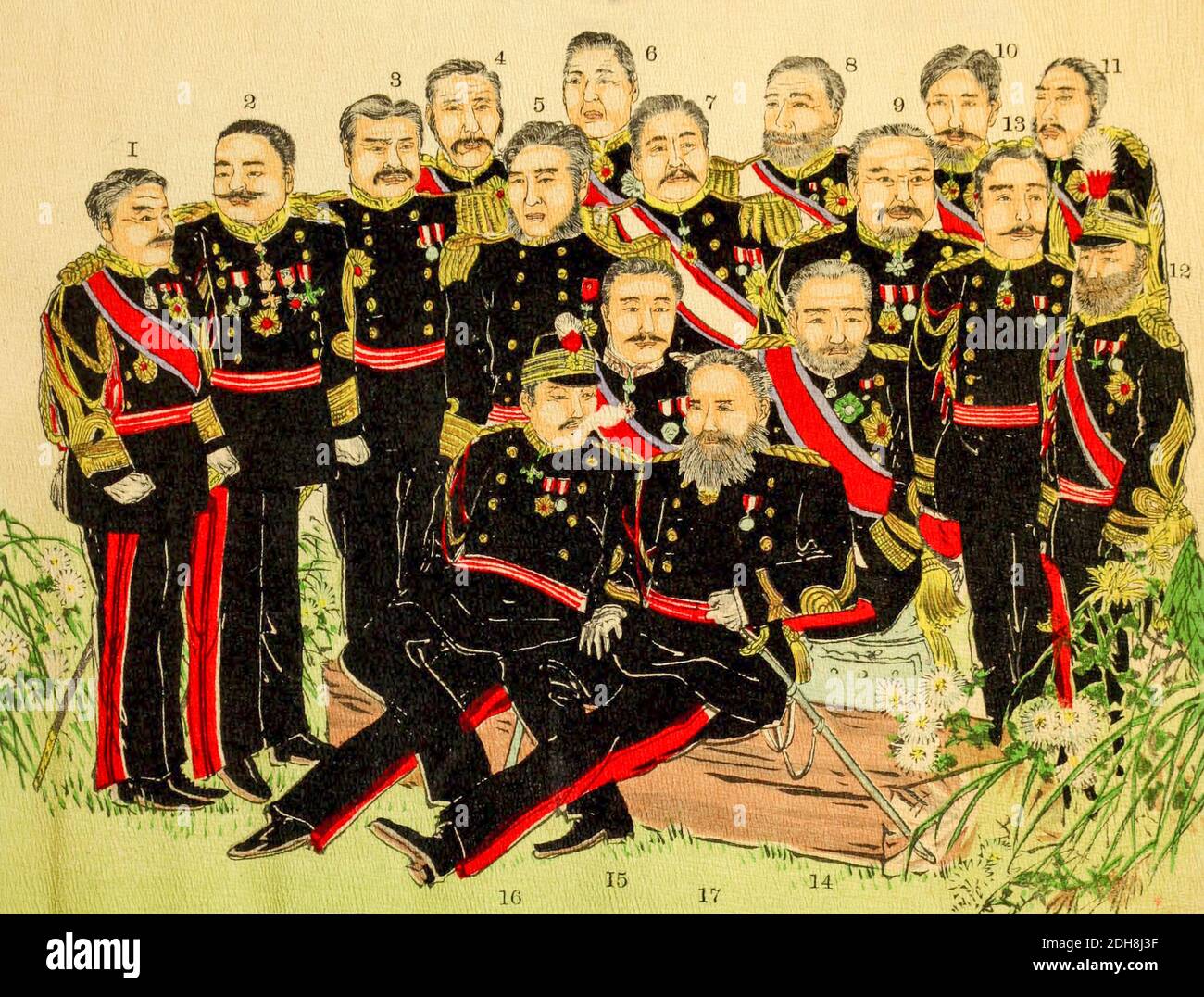 Japanese naval victory painting hi-res stock photography and images - Alamy