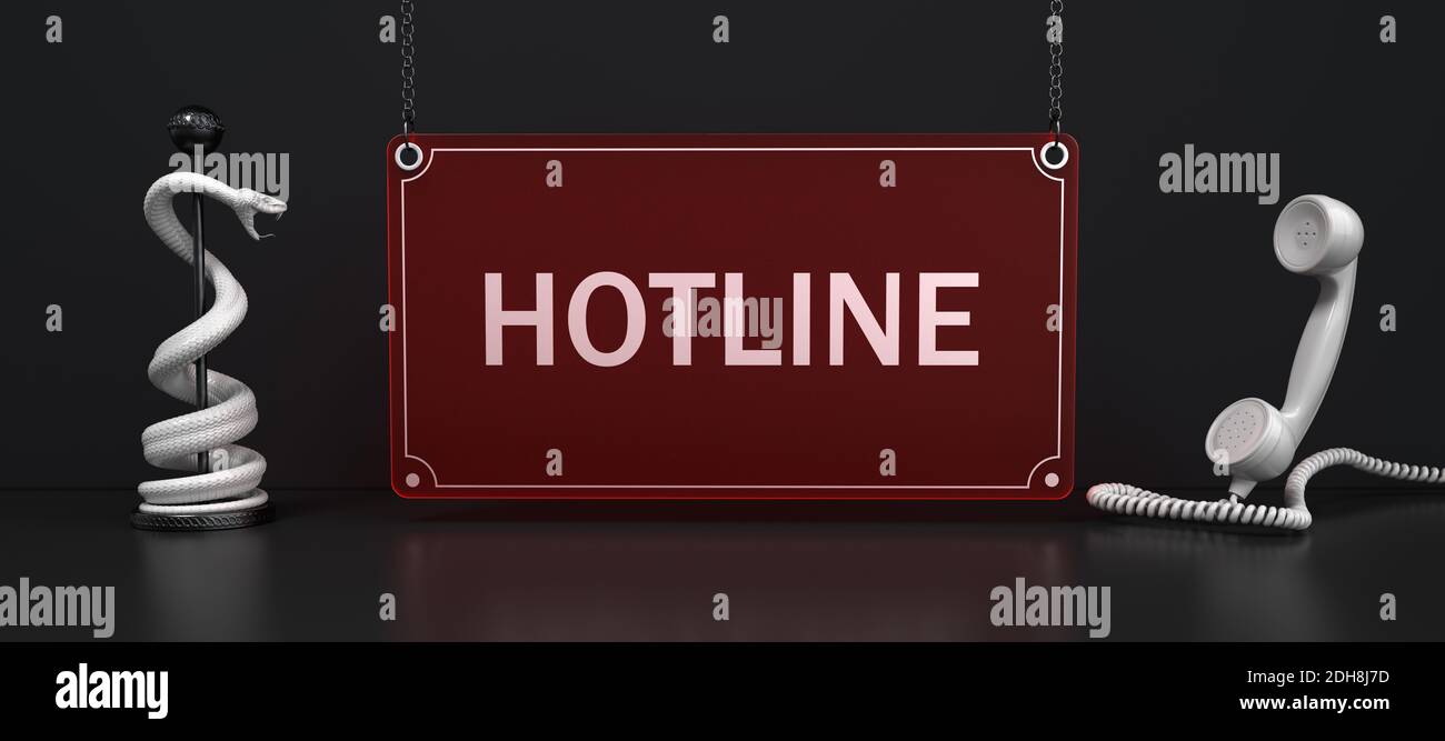 Hospital hotline hi-res stock photography and images - Alamy