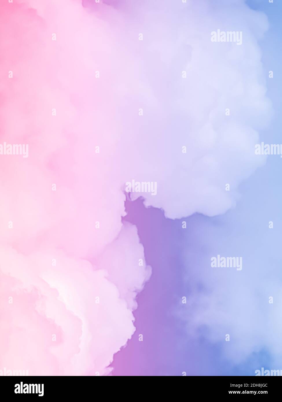 Fantasy pink and blue sky, spiritual and nature background Stock Photo ...