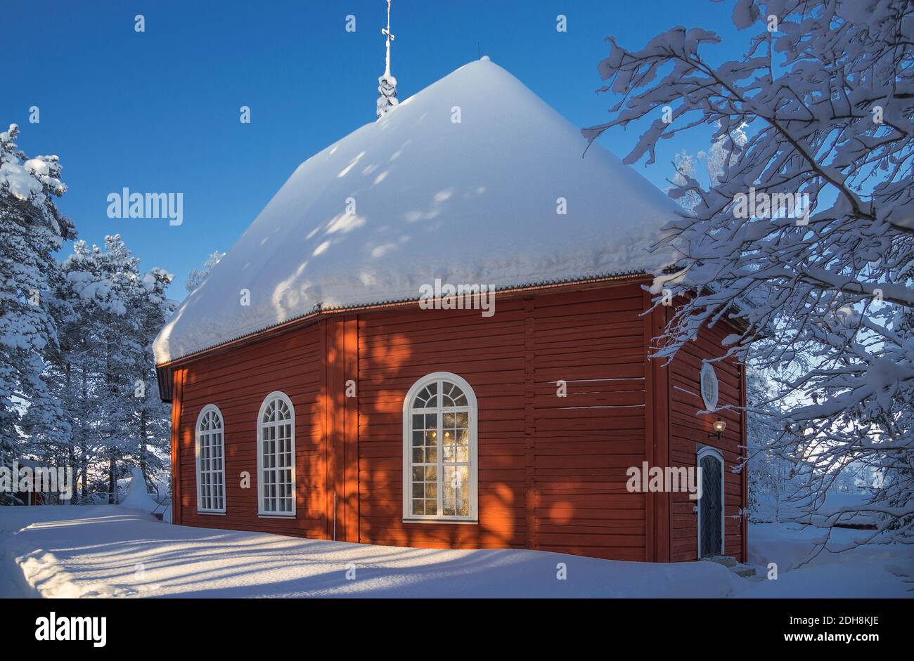 Winter in lapland sweden hi-res stock photography and images - Alamy