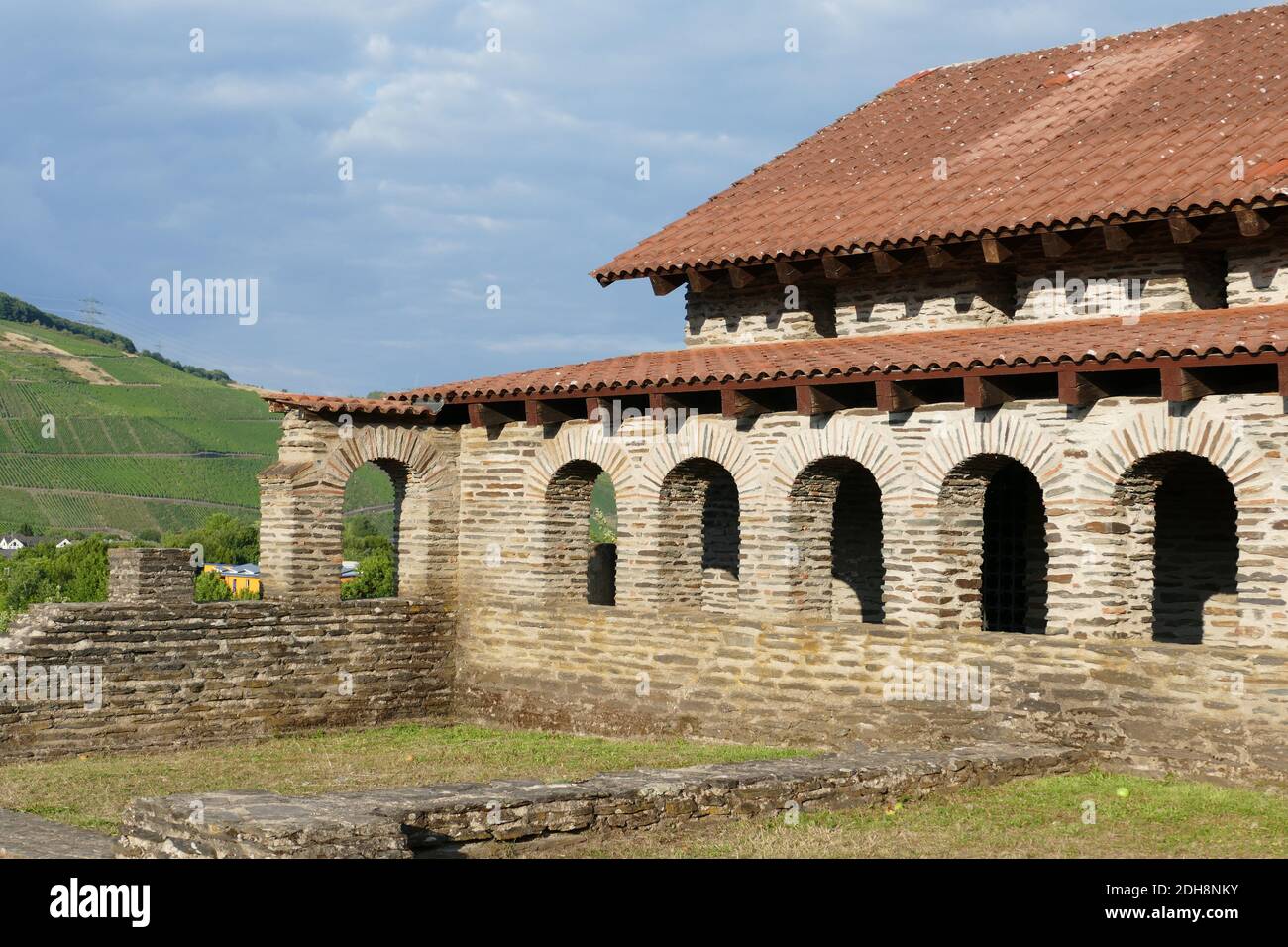 Ancient roman villa reconstruction hi-res stock photography and images ...