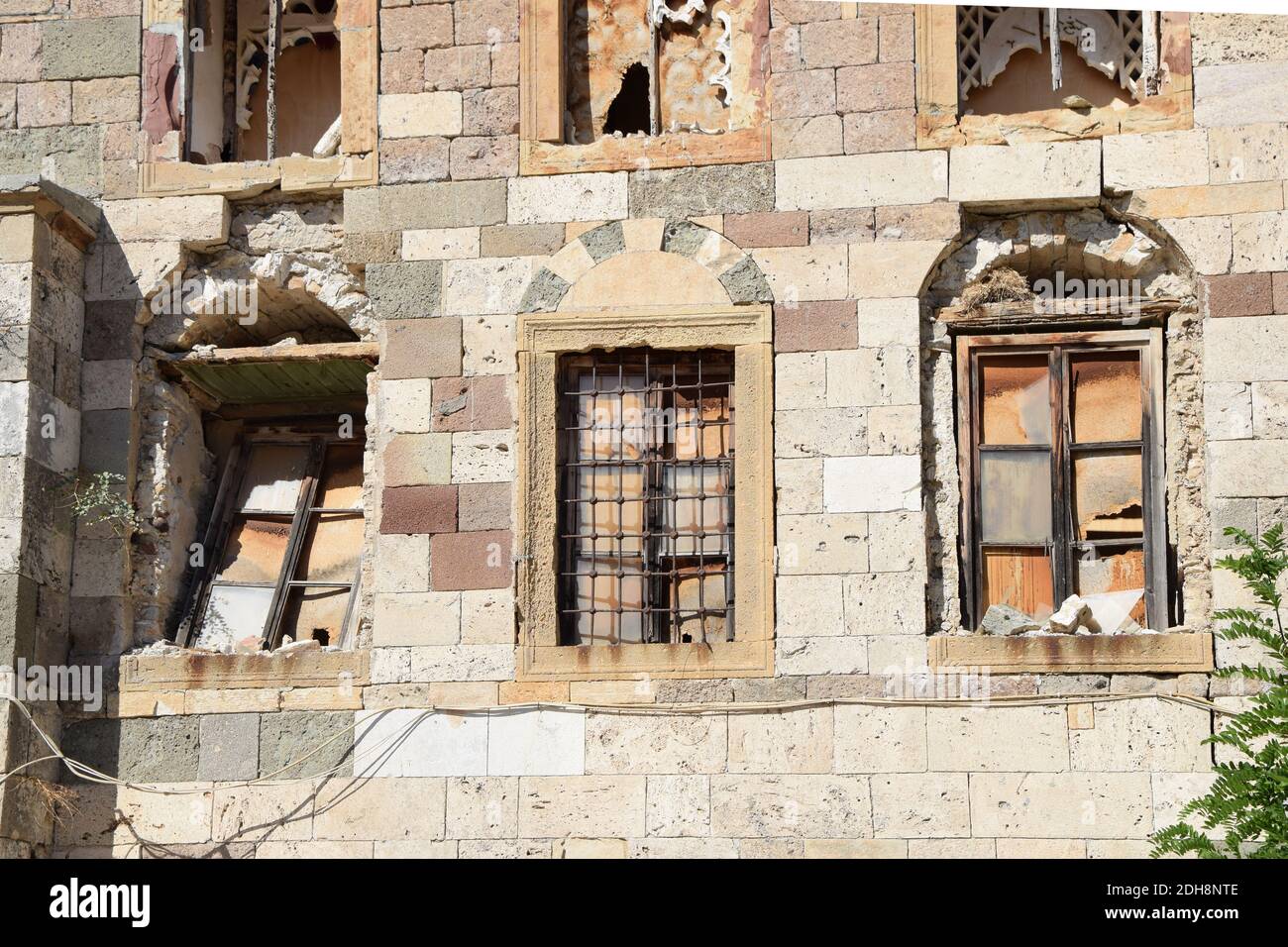 Windows in Kos Town Stock Photo - Alamy