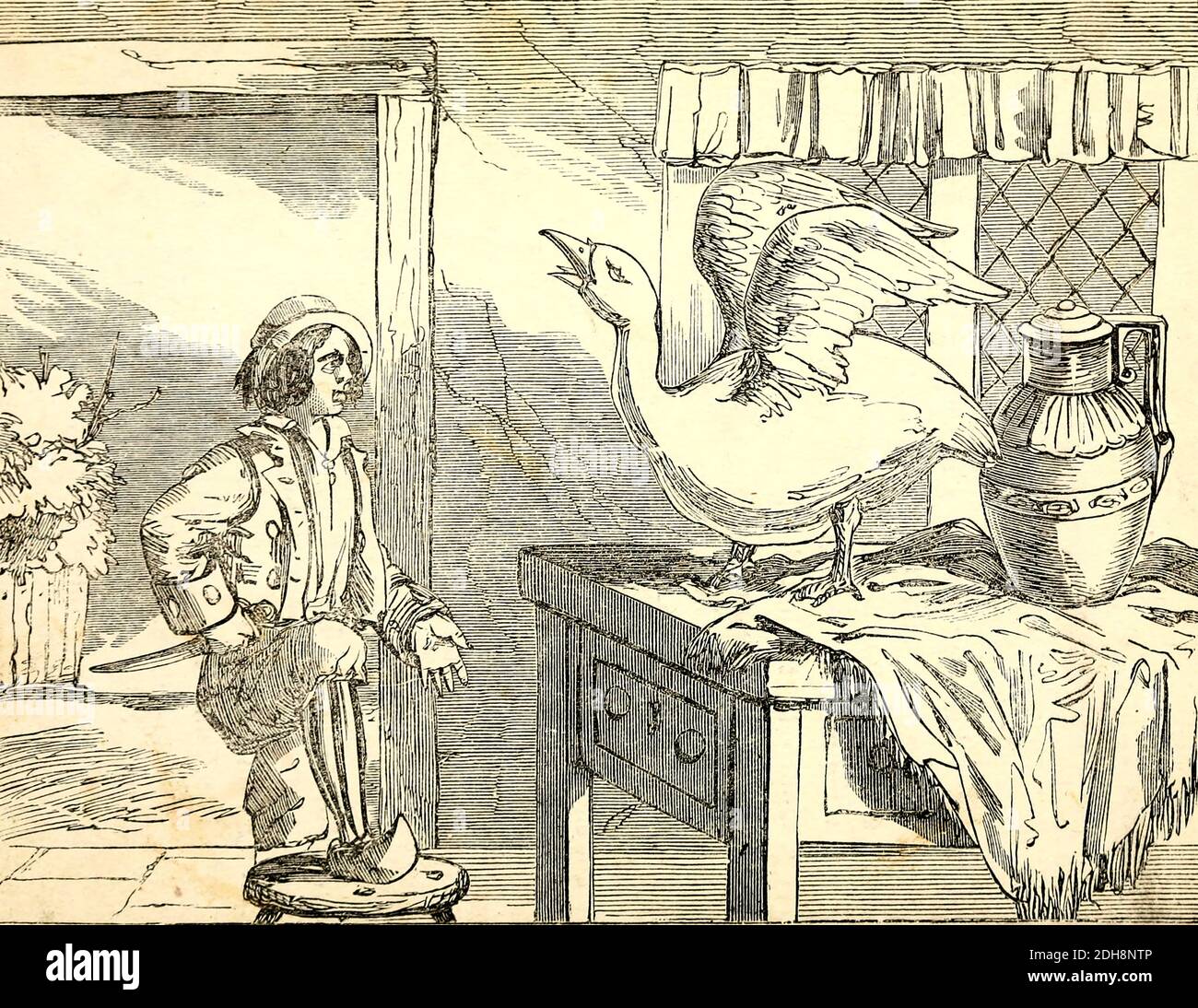 Peter and his Goose or the effect of improper advice Fairy Tale from ...