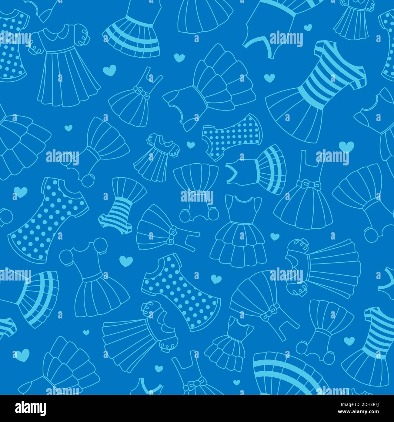 Modern dress pattern Stock Vector Images - Alamy