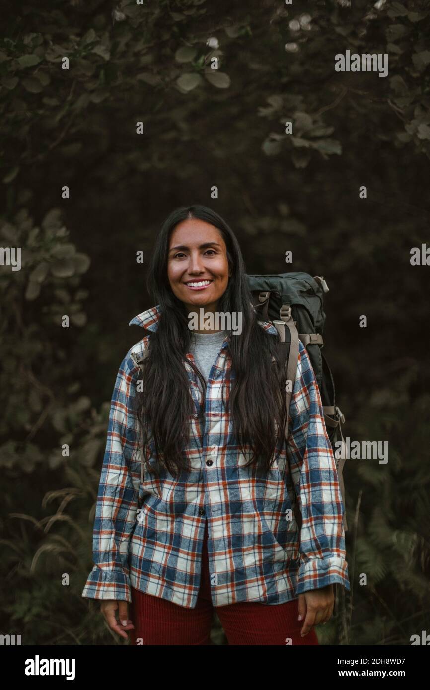 Portrait woman in forest hi-res stock photography and images - Alamy