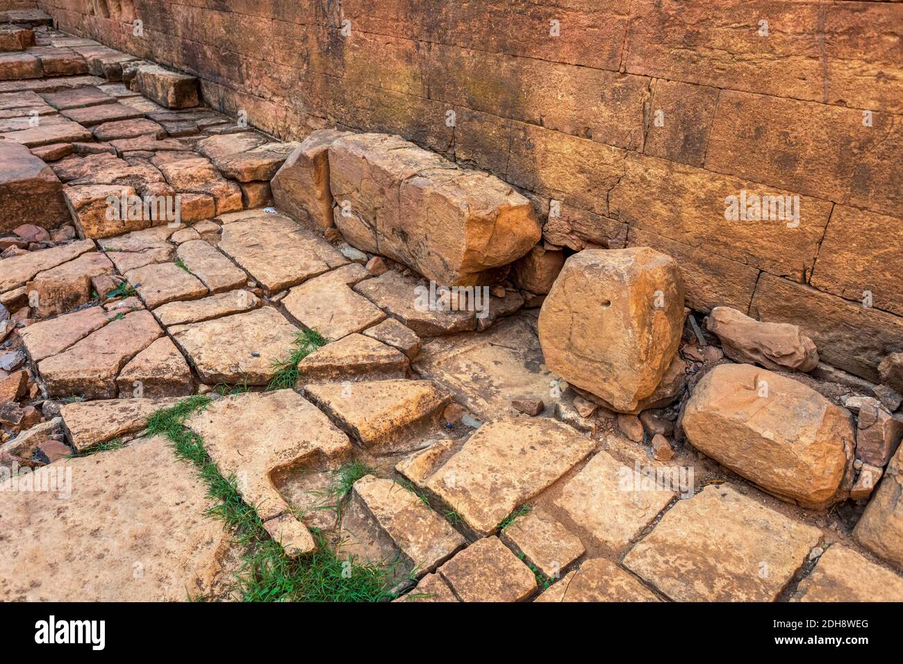 Ruins of the Yeha temple in Yeha, Ethiopia, Africa Stock Photo - Alamy