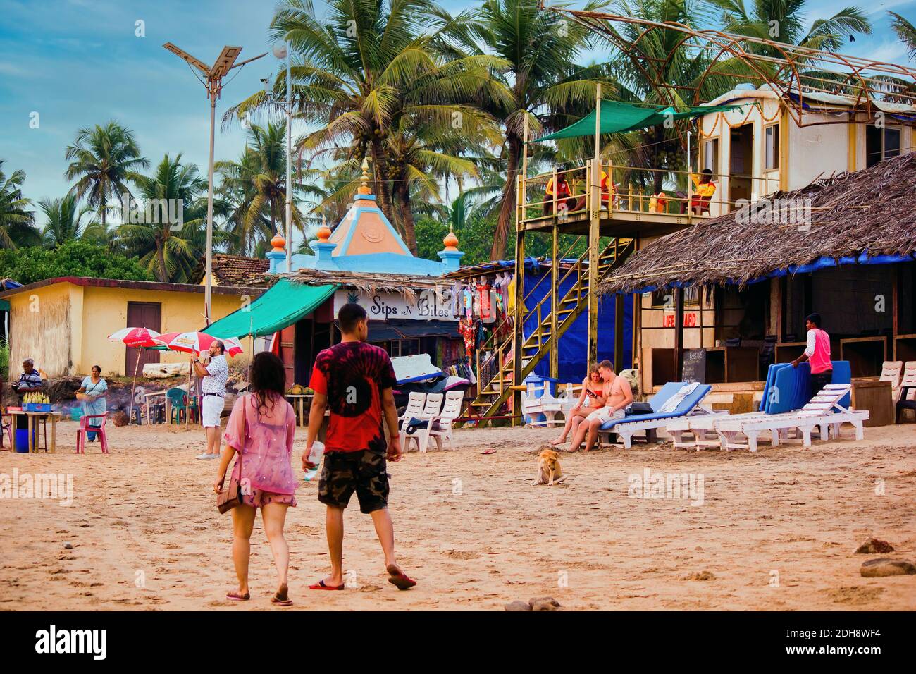 Goan beach holiday hi-res stock photography and images - Alamy