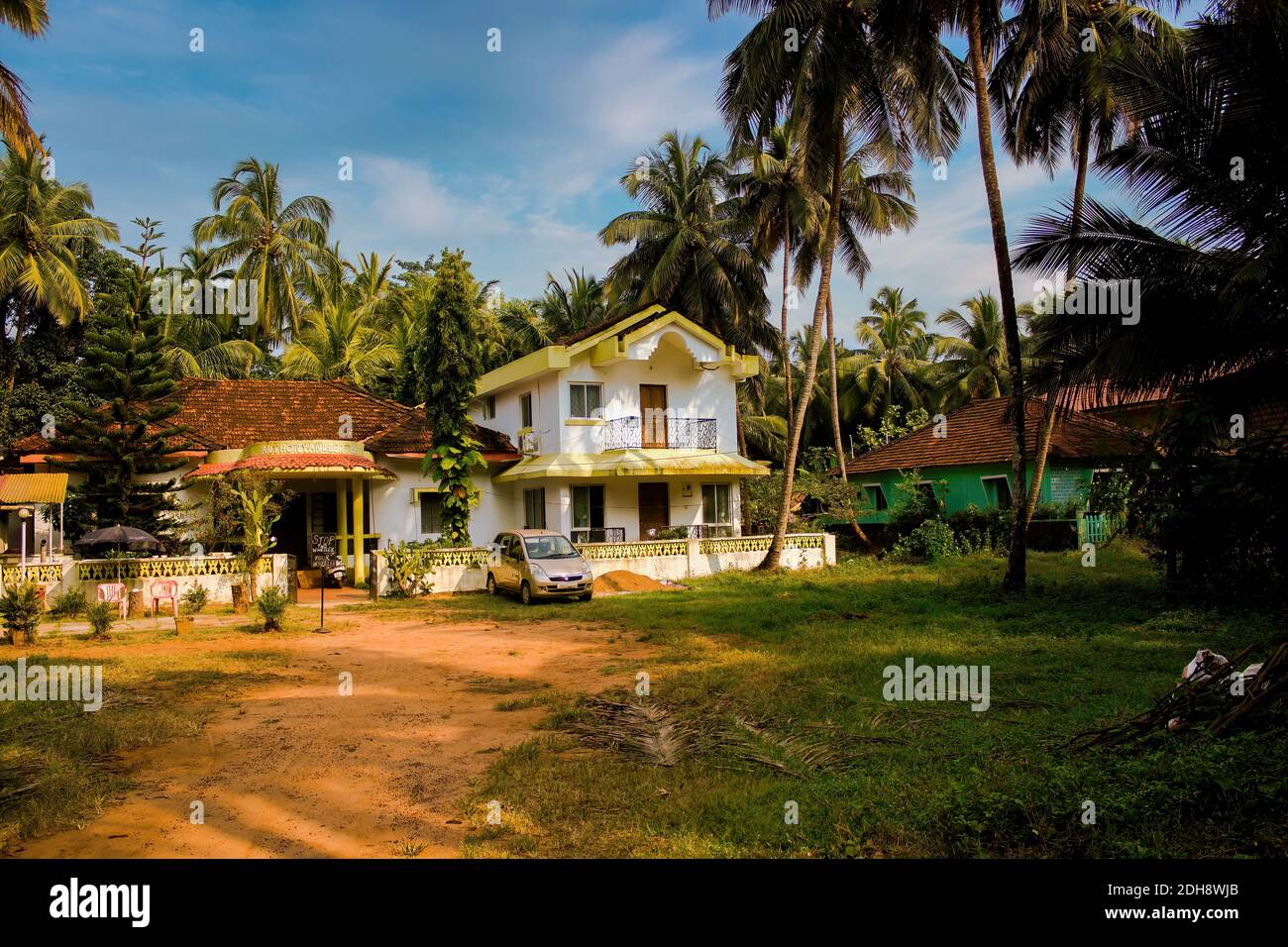 Indian middle class house hi-res stock photography and images - Alamy