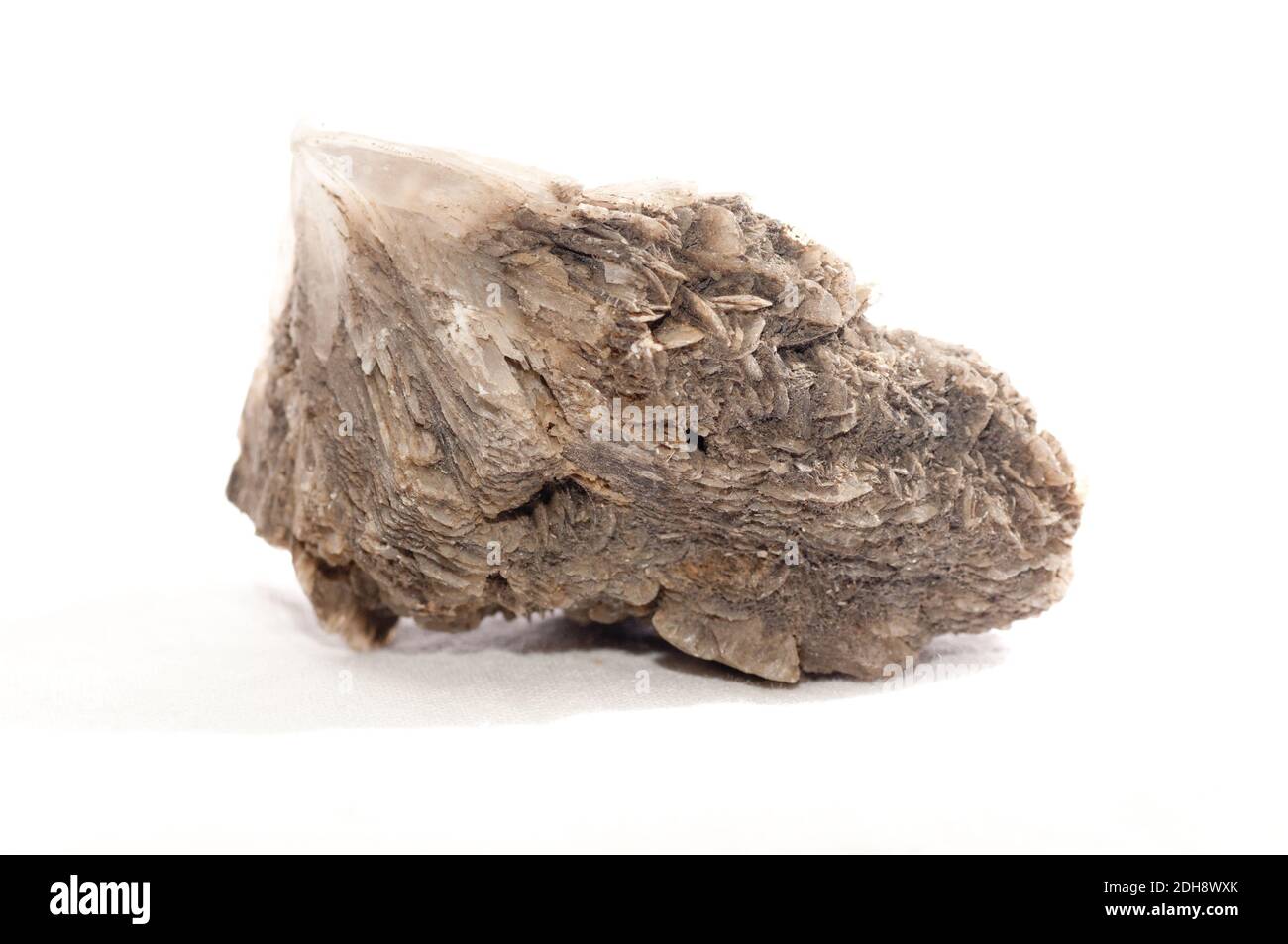 a rough unrefined gypsum sample with large crystals Stock Photo - Alamy