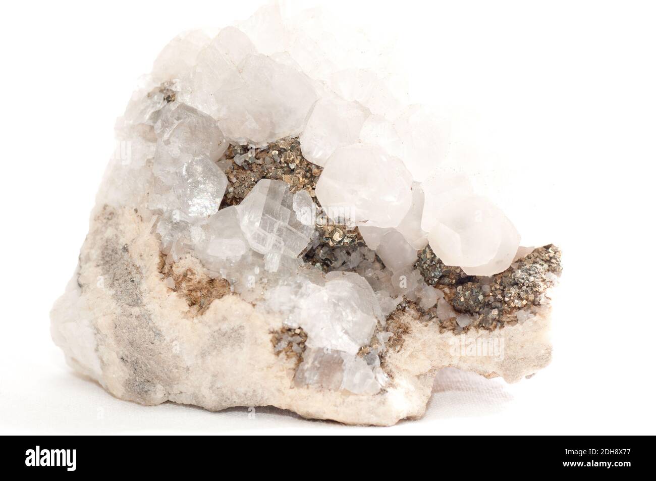 calcite crystal mineral sample, a rare earth gem stone Stock Photo - Alamy