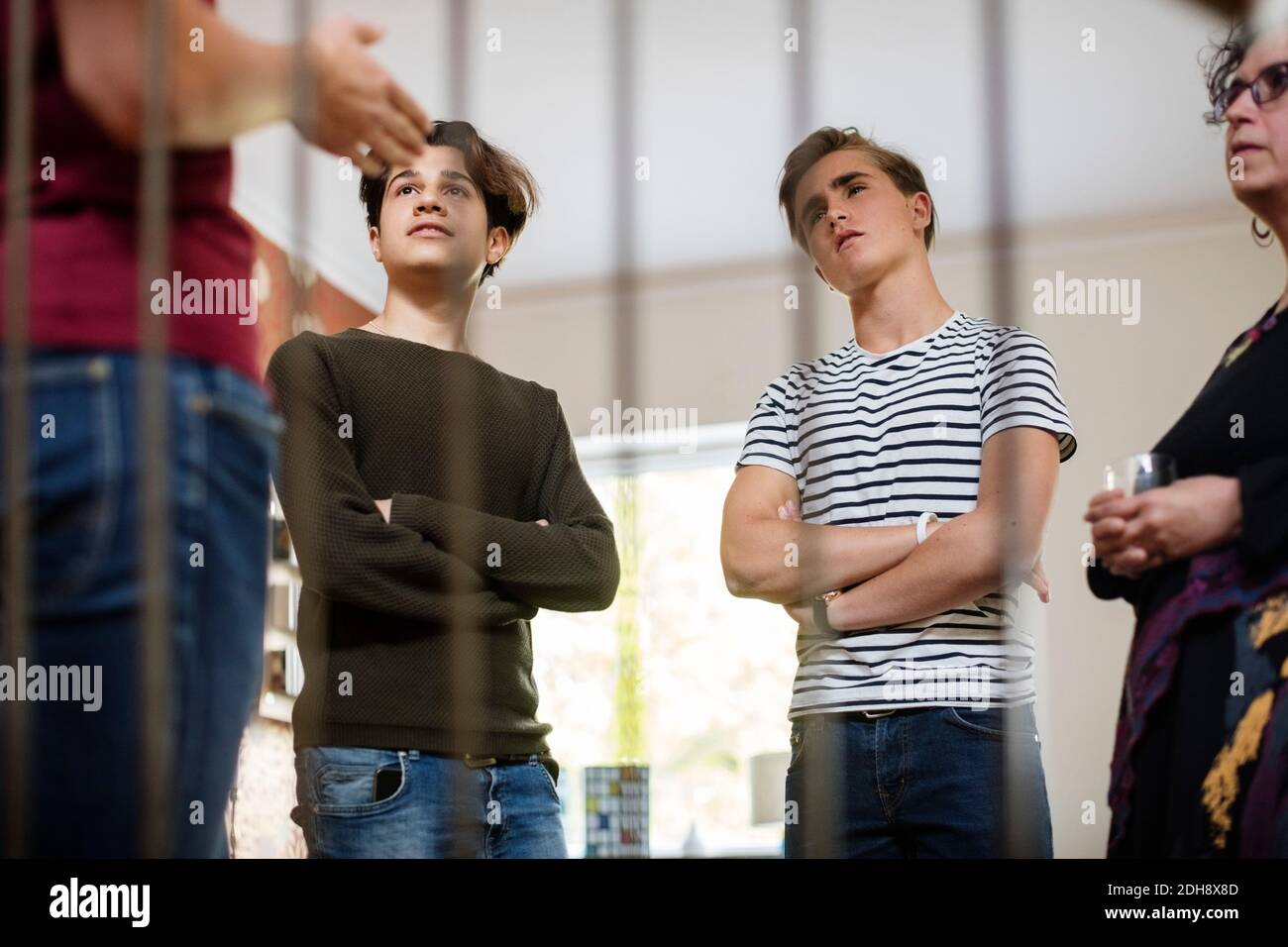 Mature siblings talking hi-res stock photography and images - Alamy