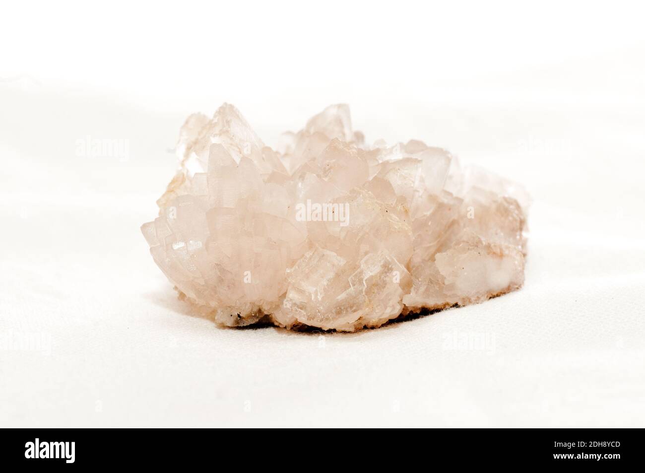 calcite crystal mineral sample, a rare earth mineral Stock Photo - Alamy