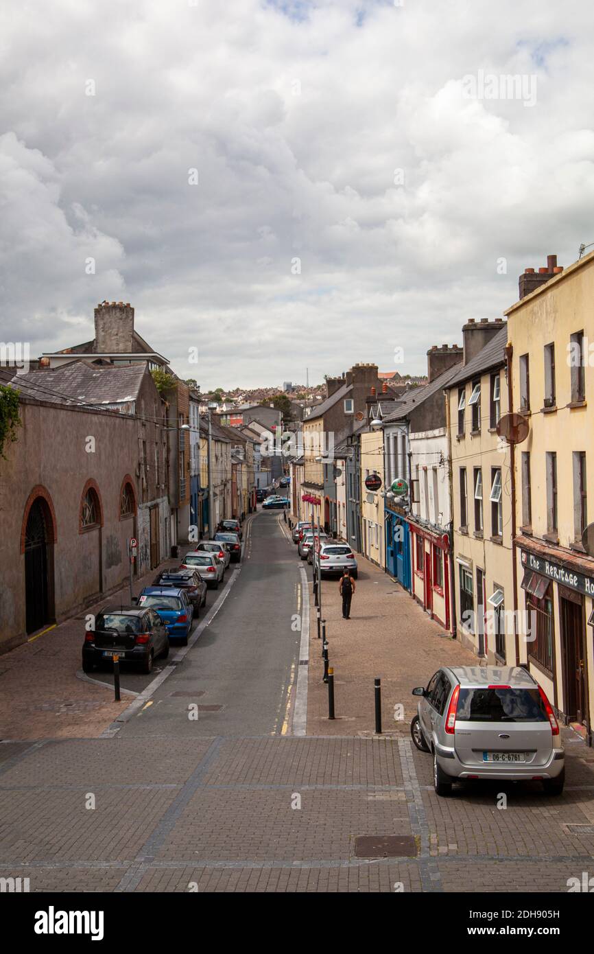 Cork, Ireland– July 27 2019: Street called Church street in Cork Stock ...
