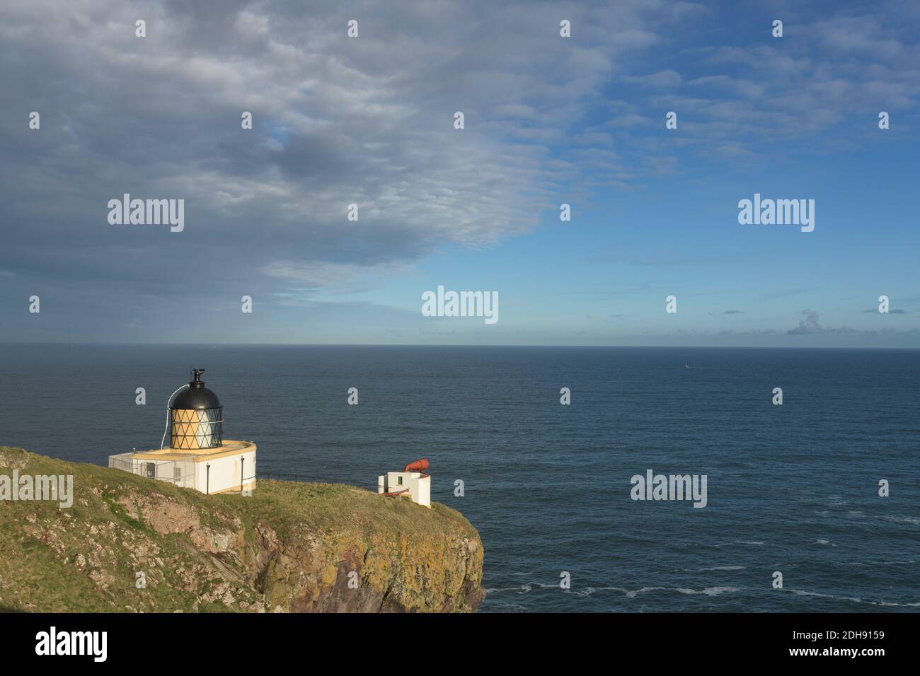 St Abbs head lighthouse Berwickshire Borders Scotland Stock Photo - Alamy