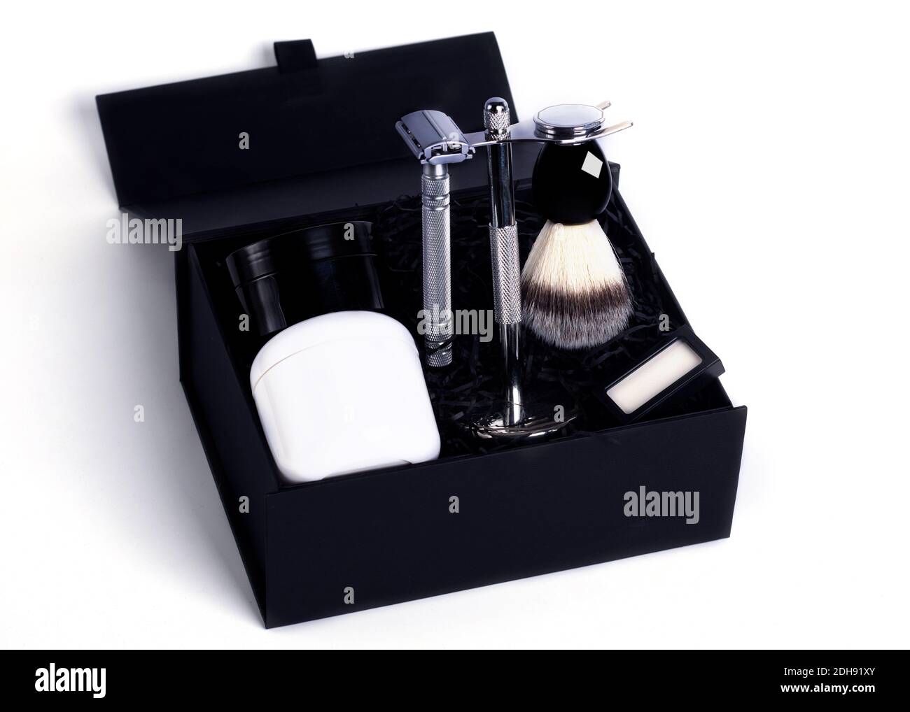Antique shaving box hi-res stock photography and images - Alamy