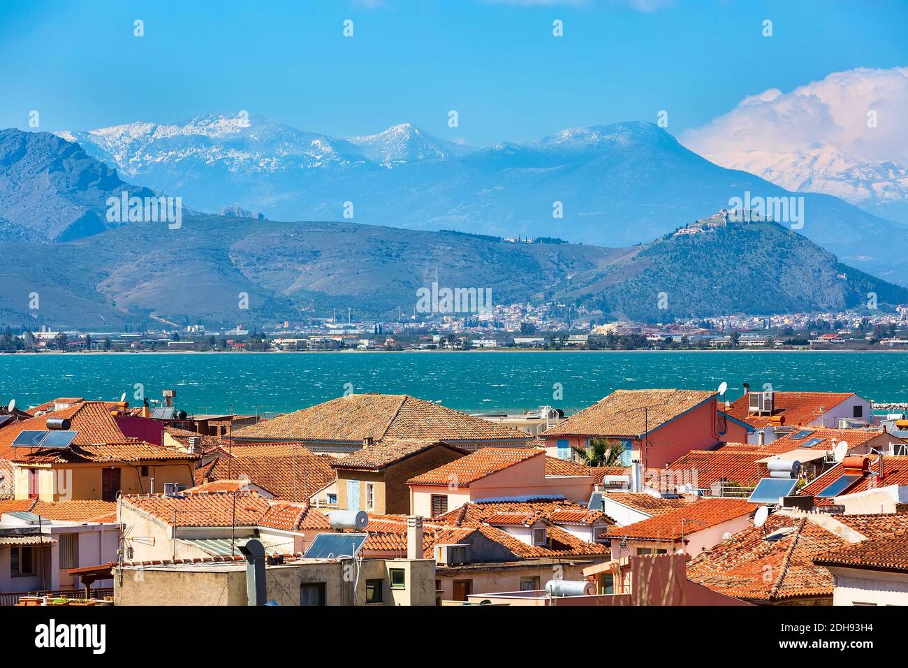 Nafplio coast mountain hi-res stock photography and images - Alamy