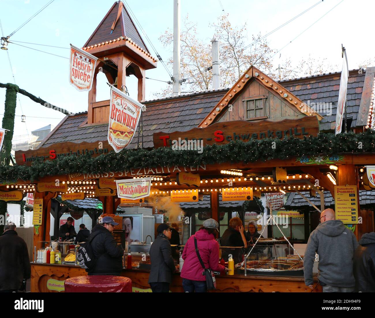 Bratwurst germany stand hi-res stock photography and images - Alamy
