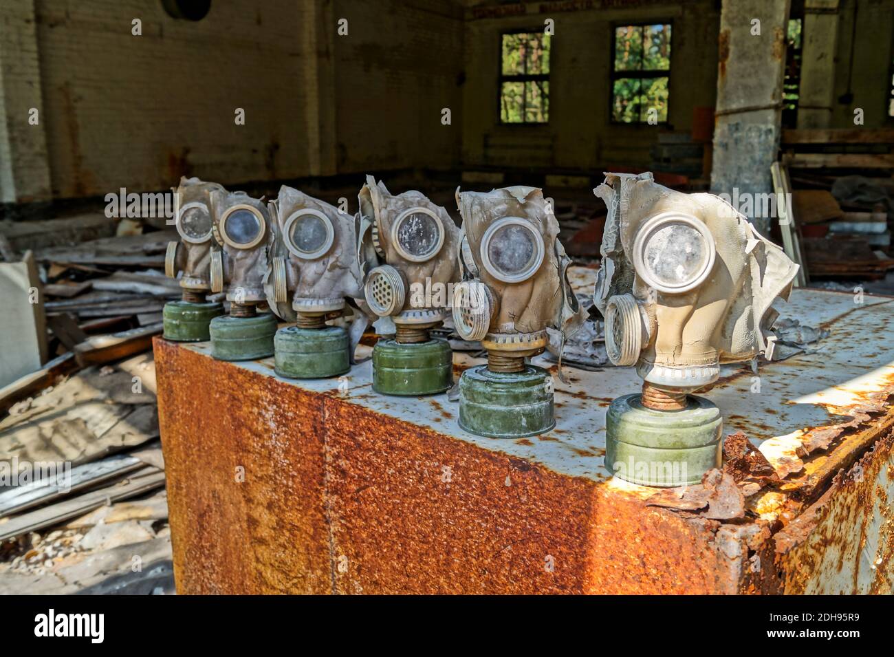 Chernobyl gas masks hi-res stock photography and images - Alamy