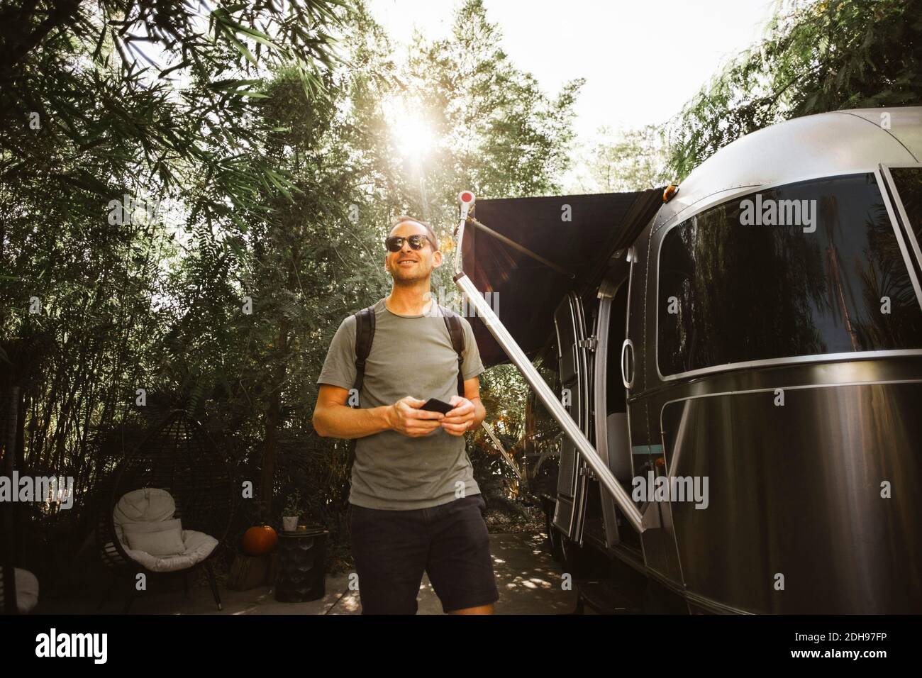 Camper walking hi-res stock photography and images - Alamy