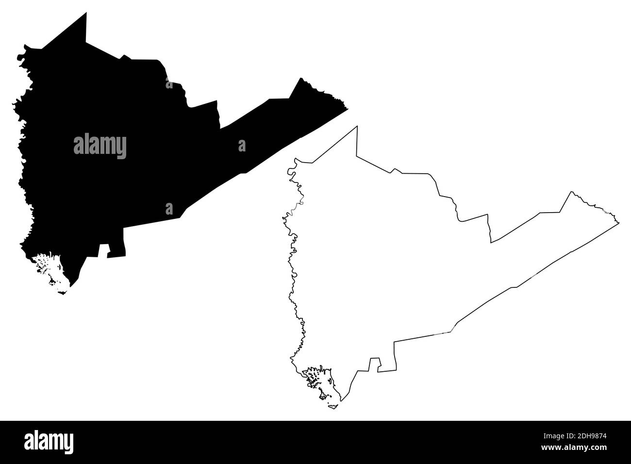 Map of sumter south carolina Stock Vector Images - Alamy