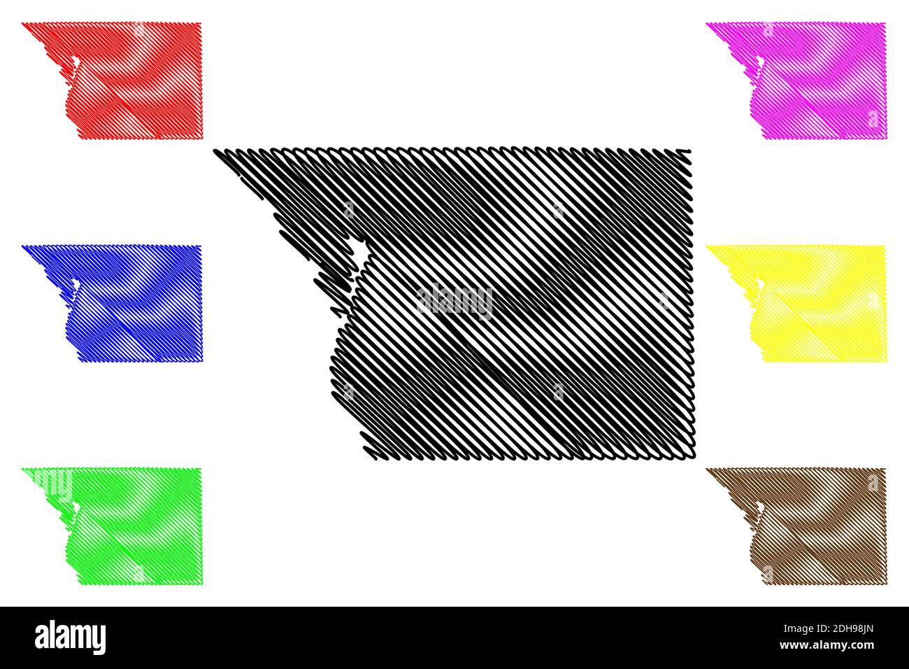 Benton County, Minnesota (U.S. county, United States of America, USA, U ...