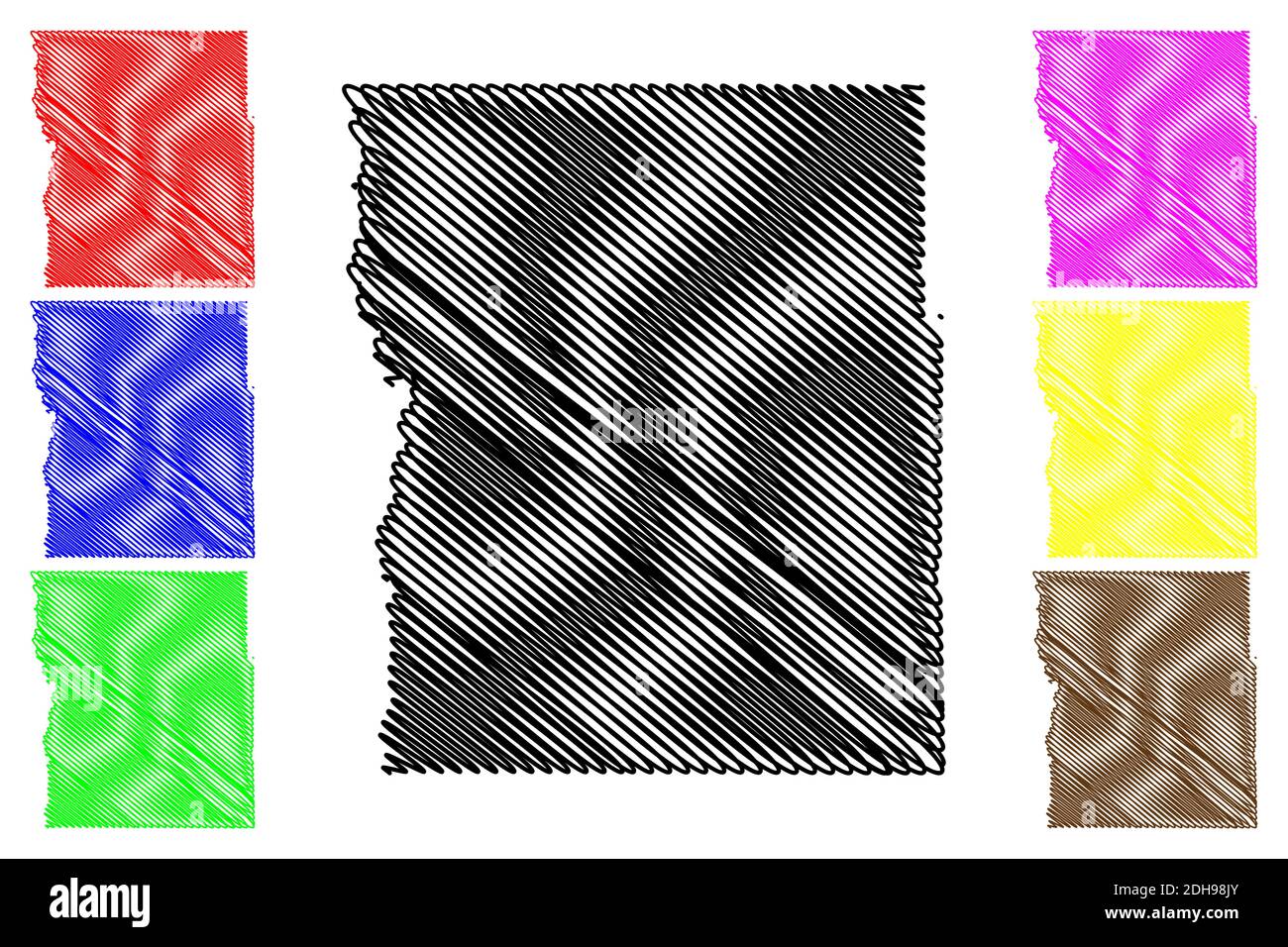 Clay County, Minnesota (U.S. county, United States of America, USA, U.S ...