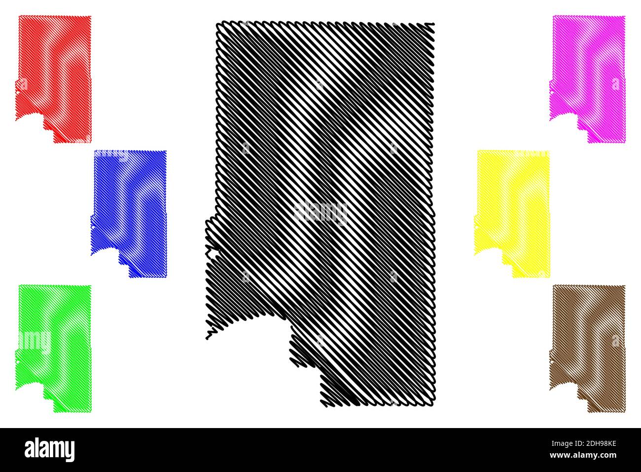 Aitkin County, Minnesota (U.S. county, United States of America, USA, U ...