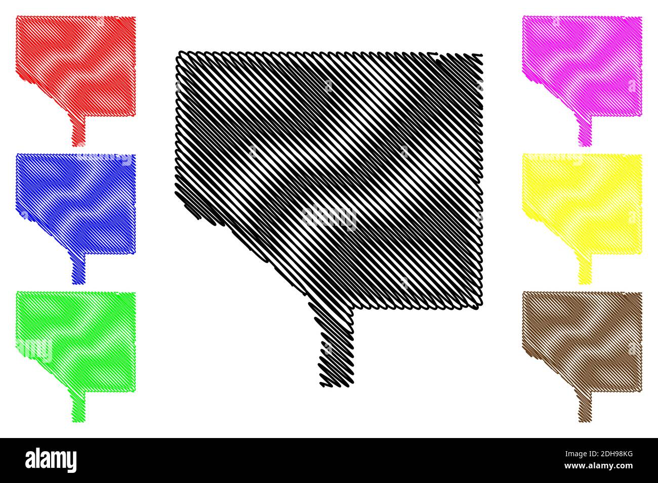 Anoka vector map Cut Out Stock Images & Pictures - Alamy