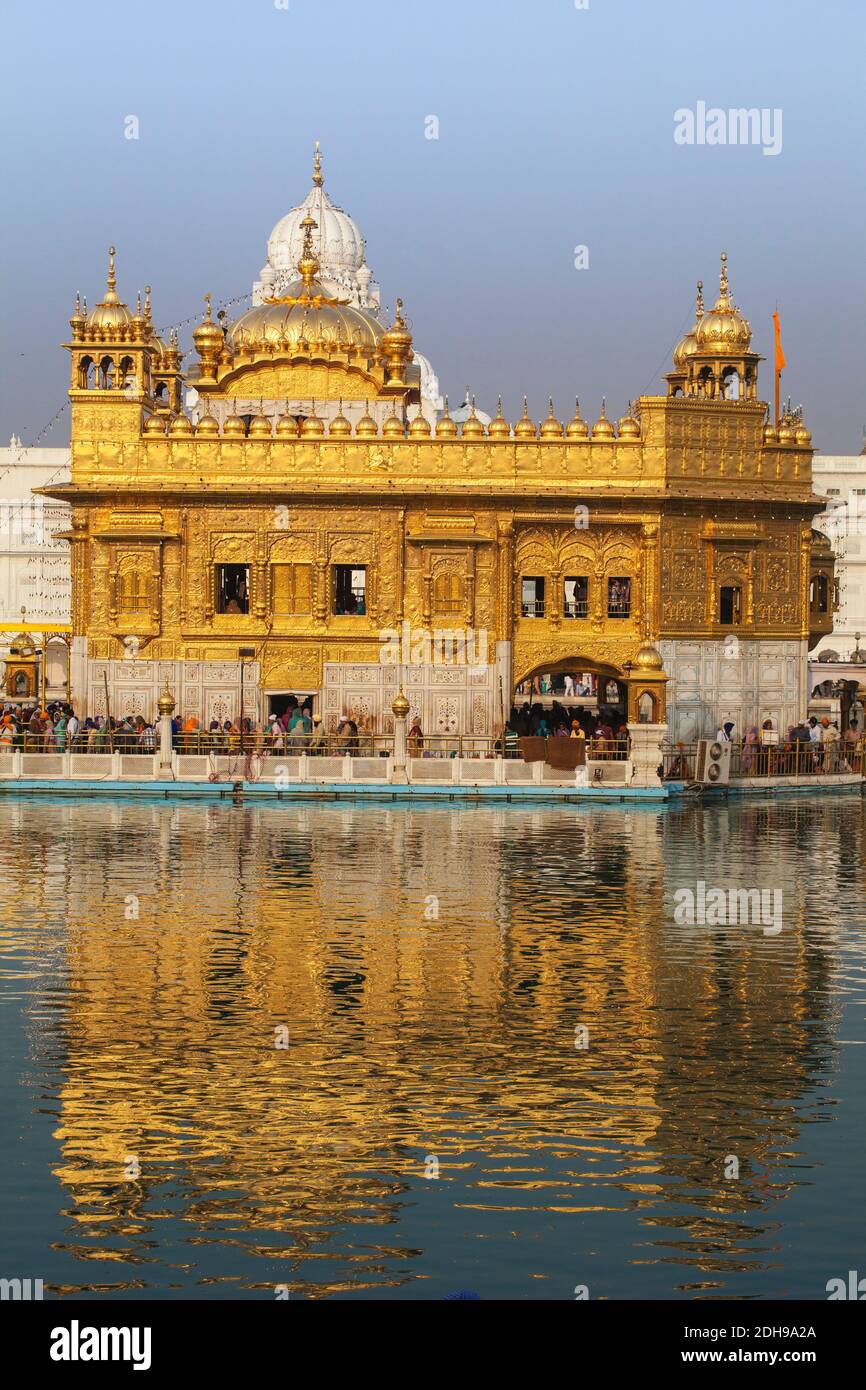 India, Punjab, Amritsar, The Harmandir Sahib, known as The Golden ...
