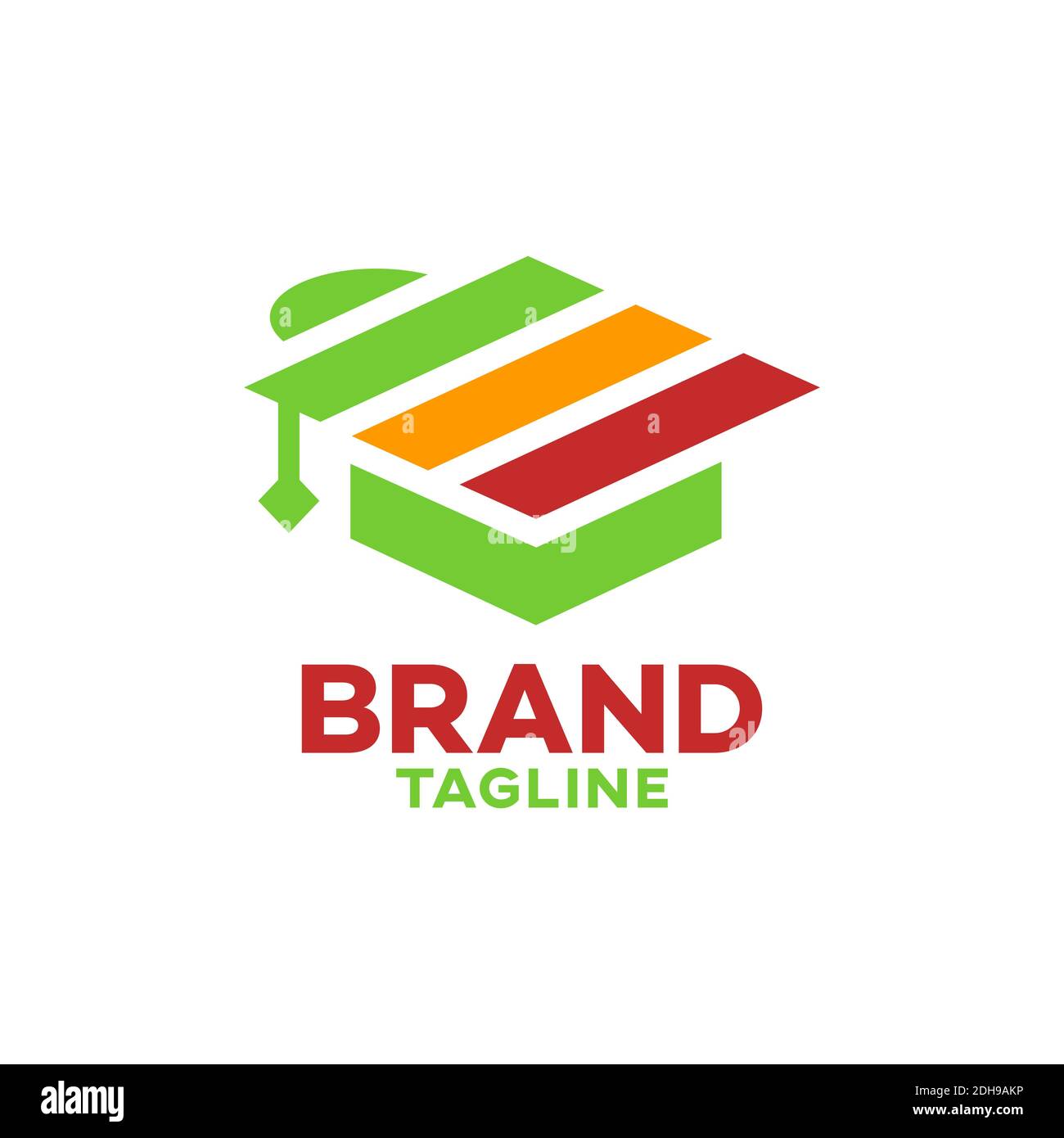 Modern power of knowledge and education logo Stock Vector Image & Art ...