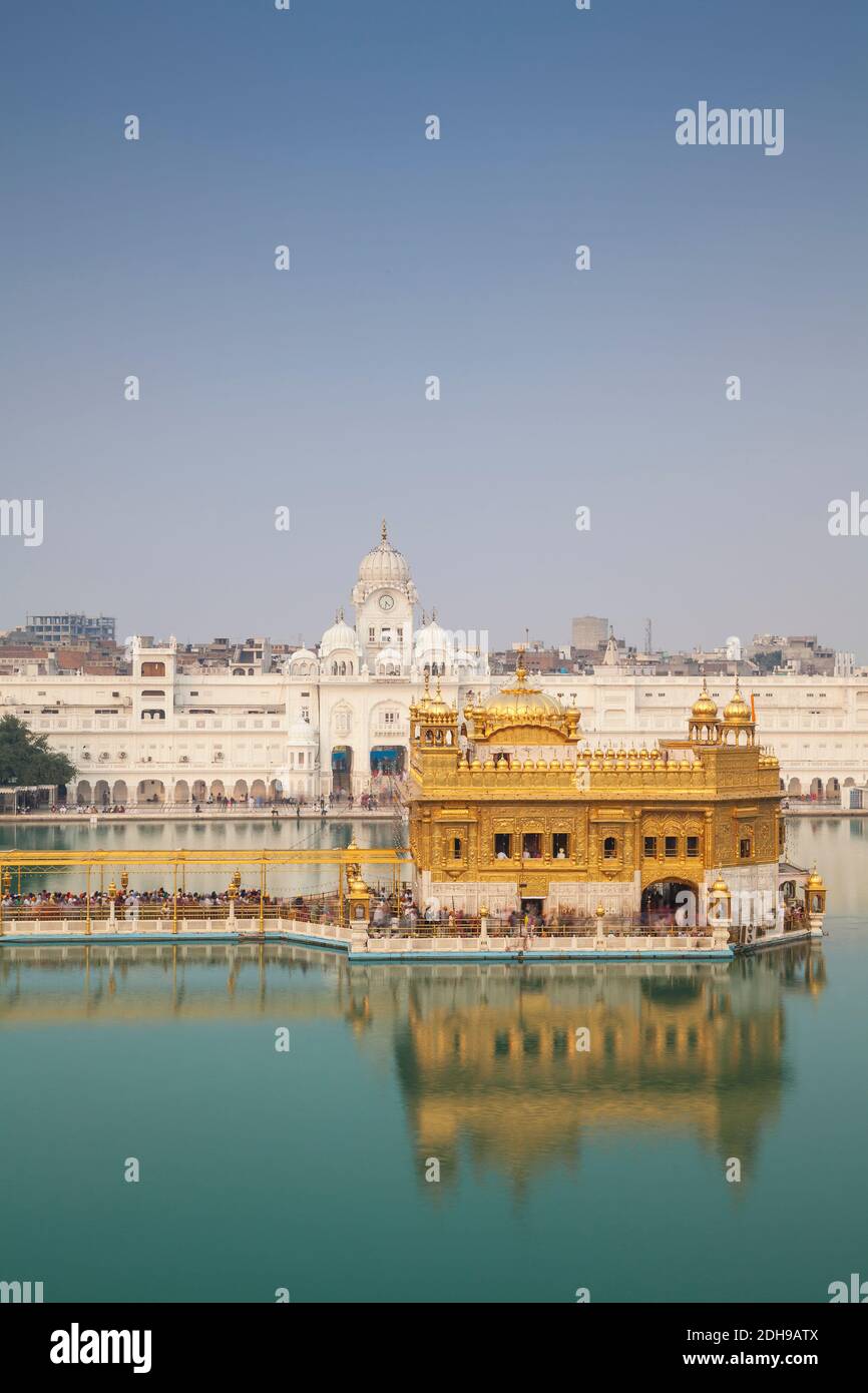 India, Punjab, Amritsar, The Harmandir Sahib, known as The Golden ...