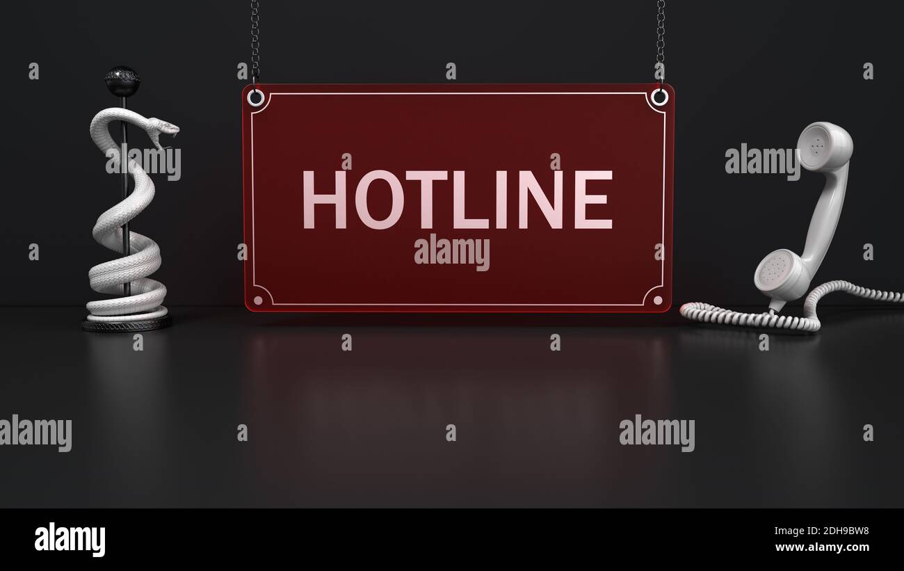 Hospital hotline hi-res stock photography and images - Alamy
