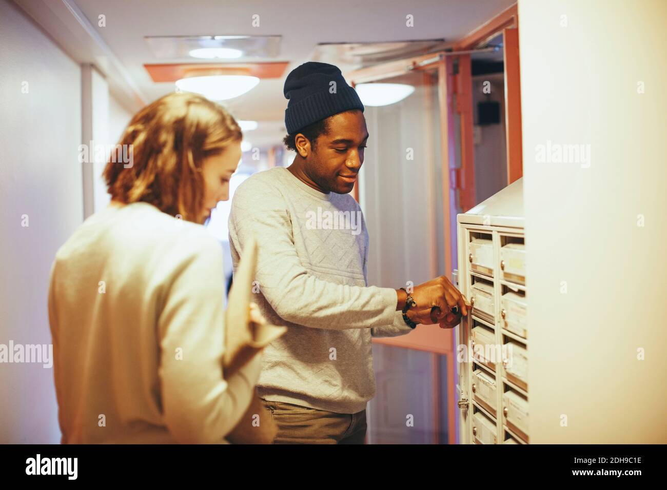 Person at mailbox hi-res stock photography and images - Alamy