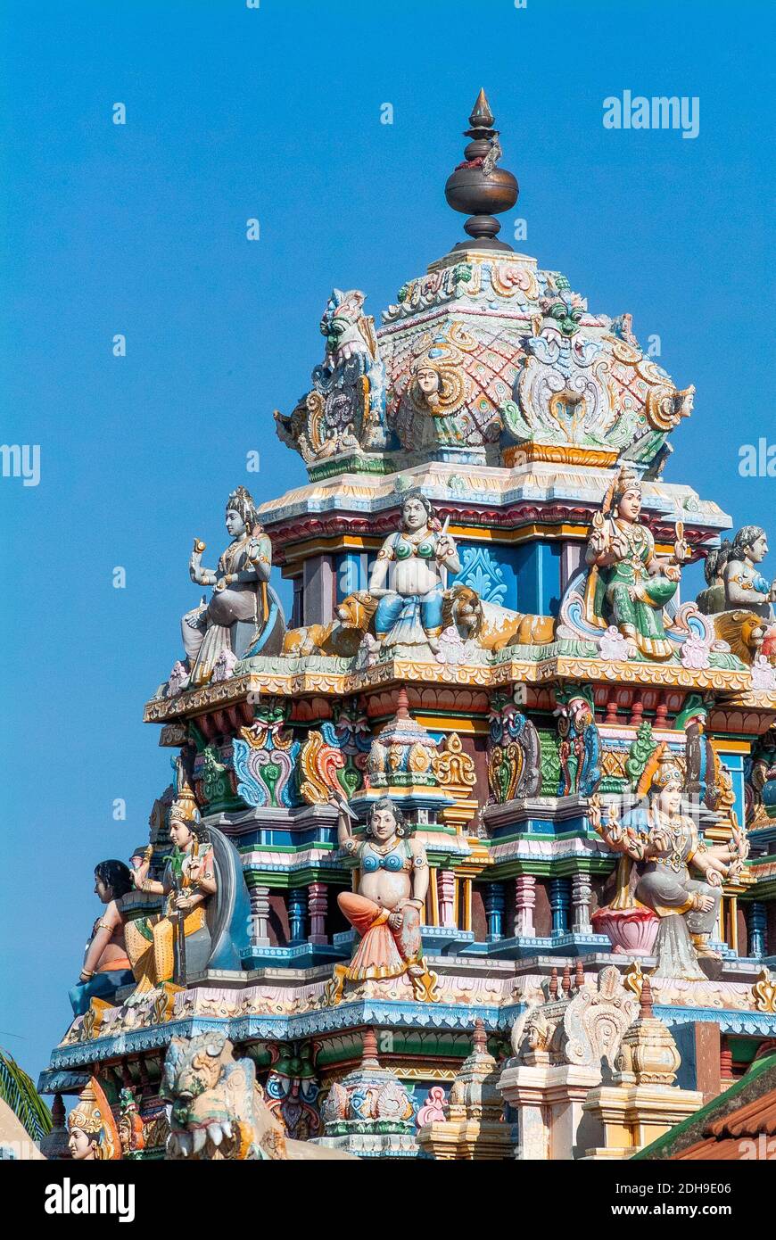 Trincomalee, Sri Lanka: the Hindu temple Pathirakali Amman or Kali ...