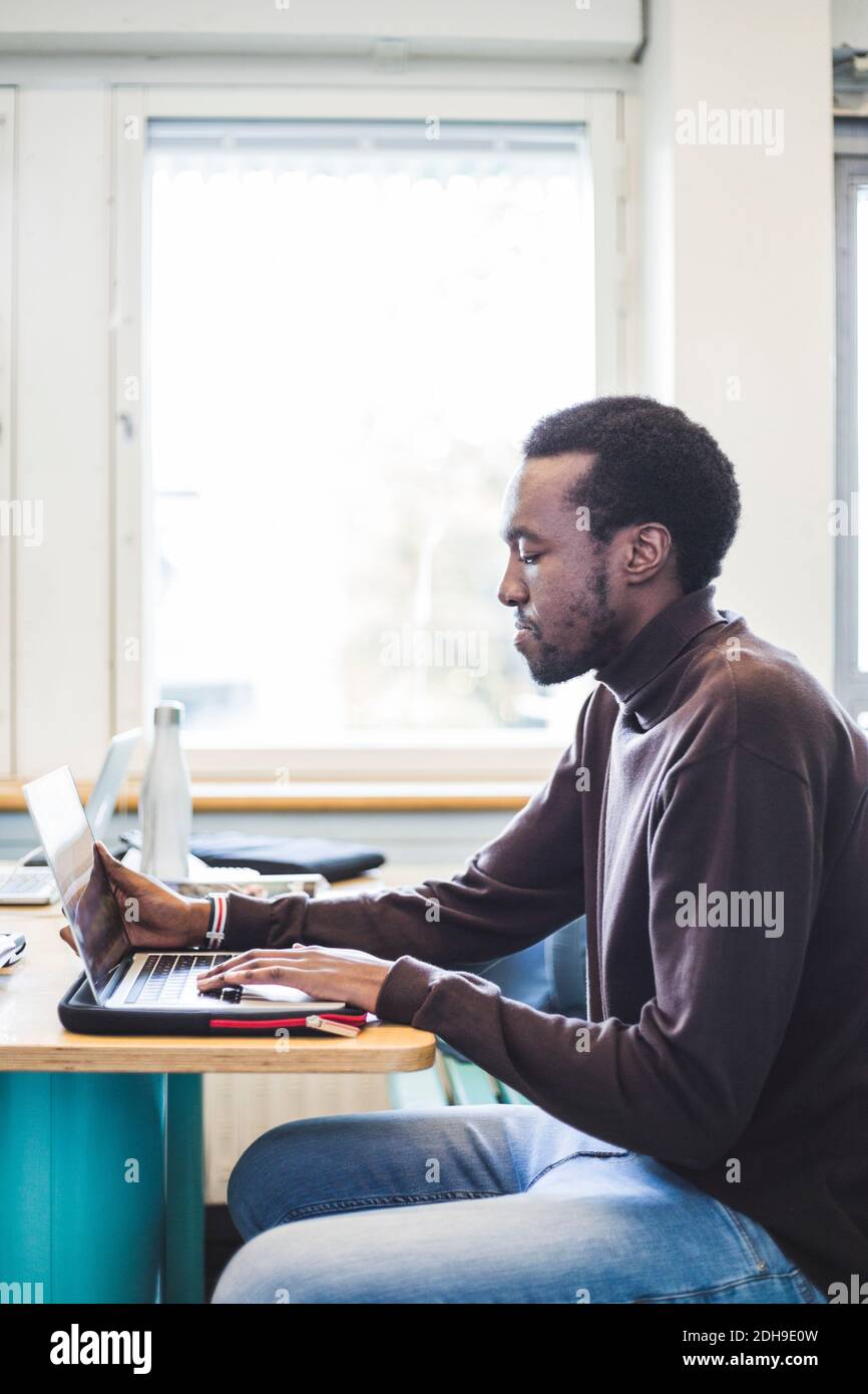 Study laptop student table hi-res stock photography and images - Alamy