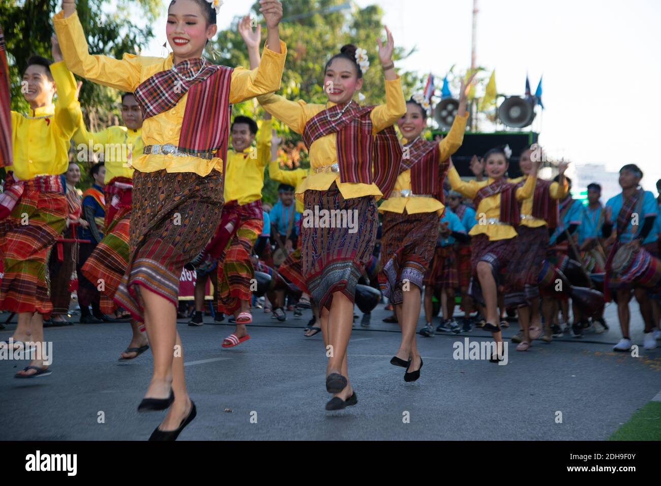 Unidentified traditional dancing in Participants take part in the ...