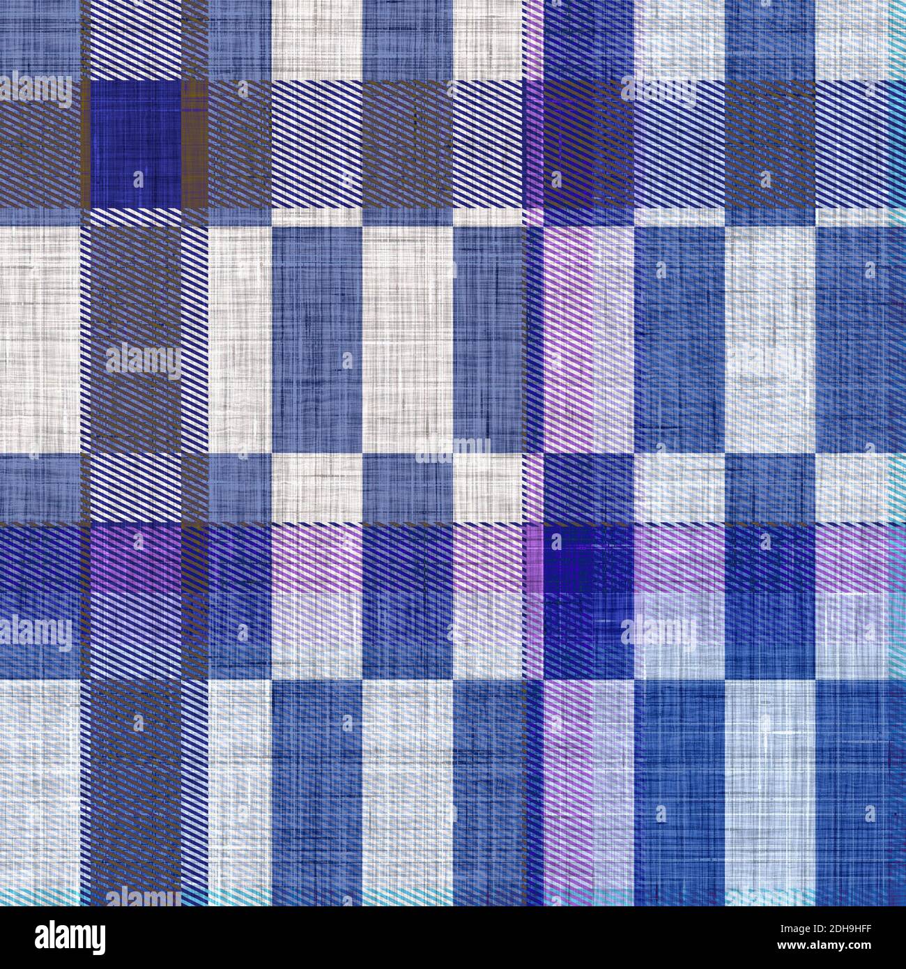 Woven cloth plaid background pattern. Traditional checkered home decor ...