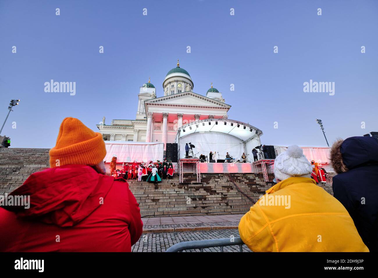 Helsinki, Finland - November 22, 2020: The traditional Christmas ...