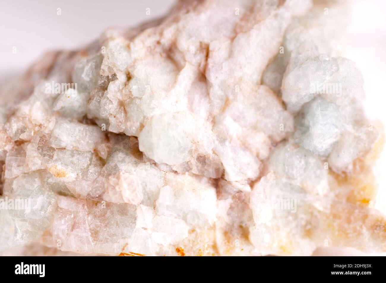 multi colored fluorite mineral crystal sample for science and geology ...